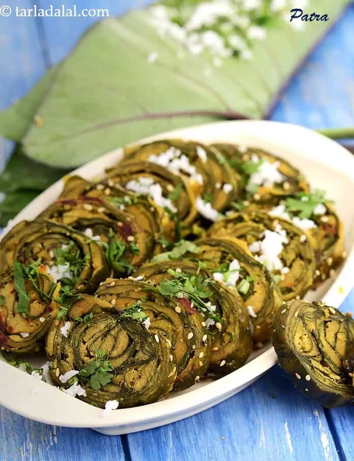How to make Gujarati Patra Recipe