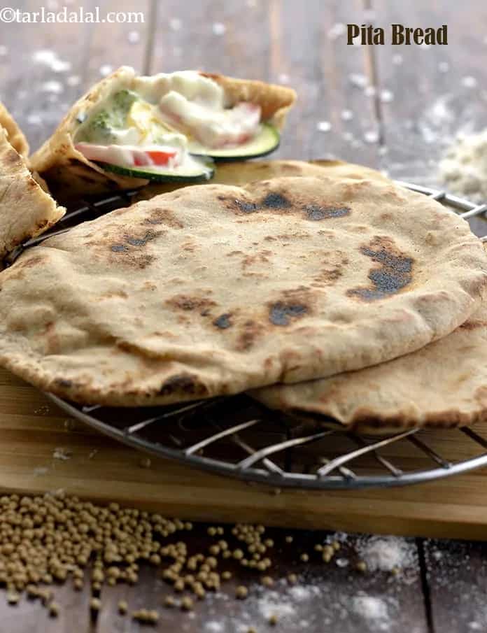 How to make Lebanese Whole Wheat Pita Bread Recipe