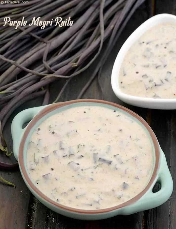 How to make Purple Mogri Raita Recipe