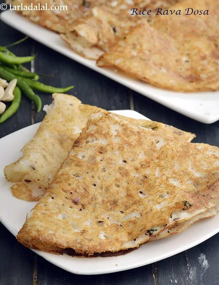 How to make Rice Rava Dosa Recipe