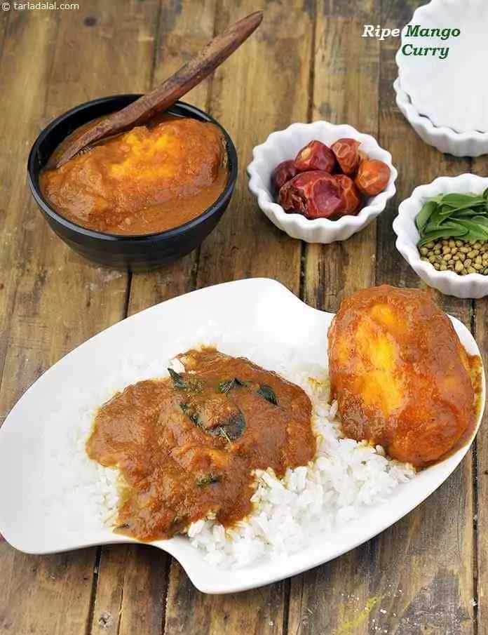 How to make Mangalorean Ripe Mango Curry Recipe