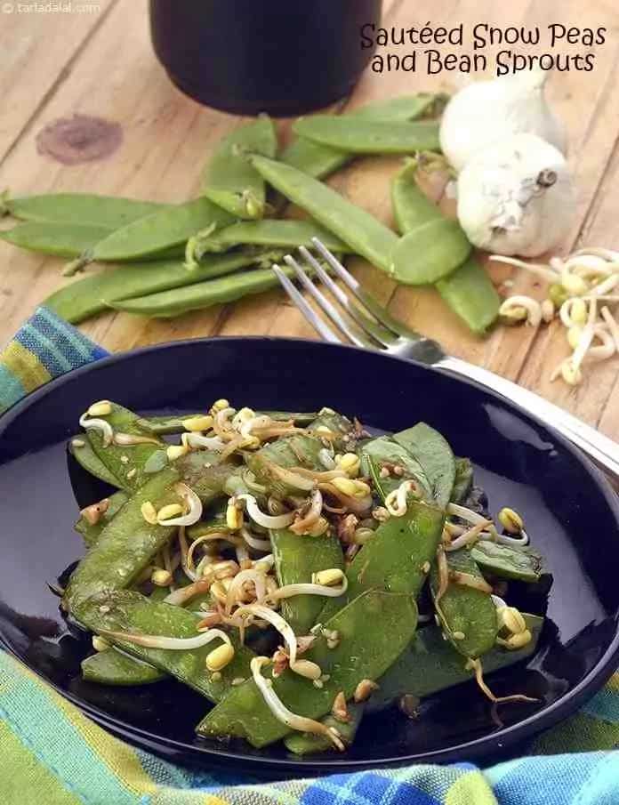 How to make Sautéed Snow Peas And Bean Sprouts Recipe
