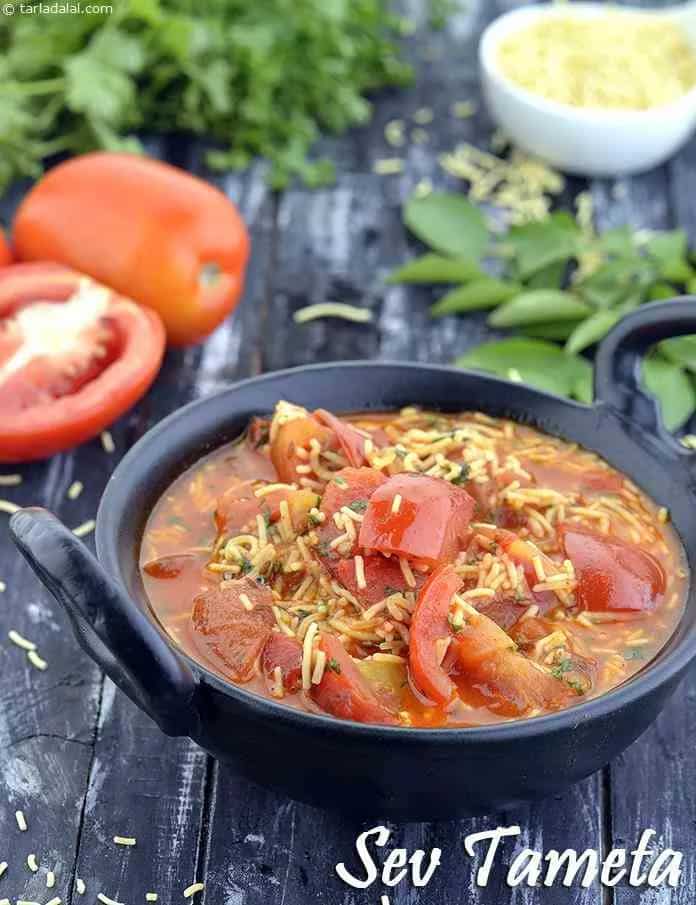 How to make Sev Tameta Recipe