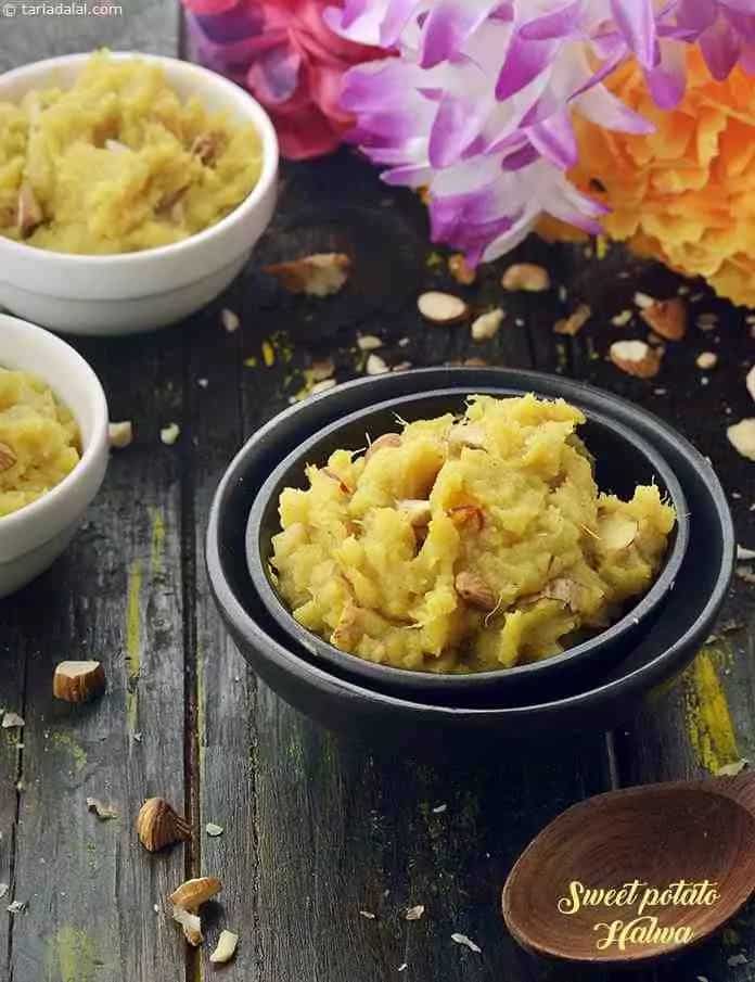 How to make Sweet Potato Halwa Recipe