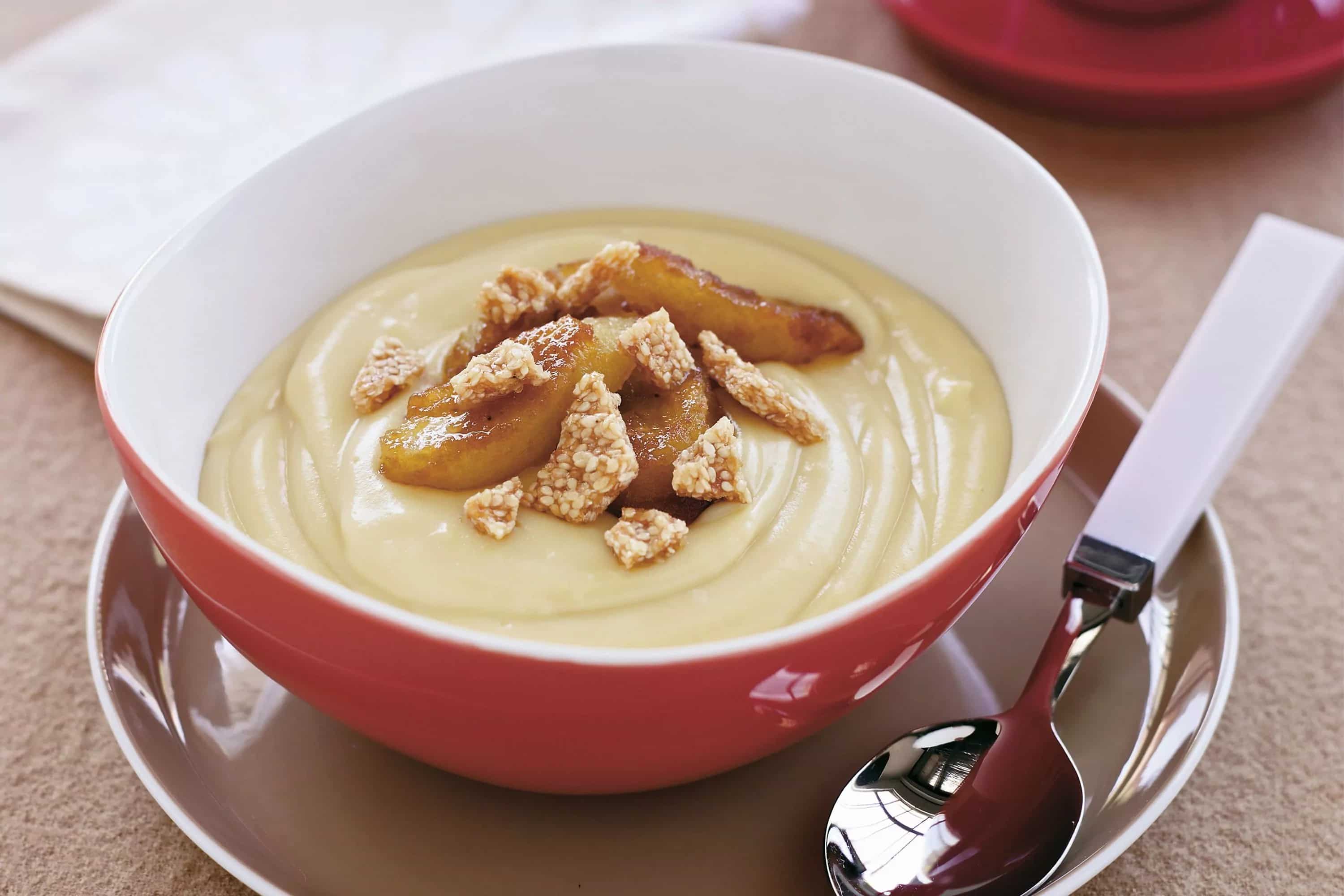 How to make Banana And Coconut Custards Recipe