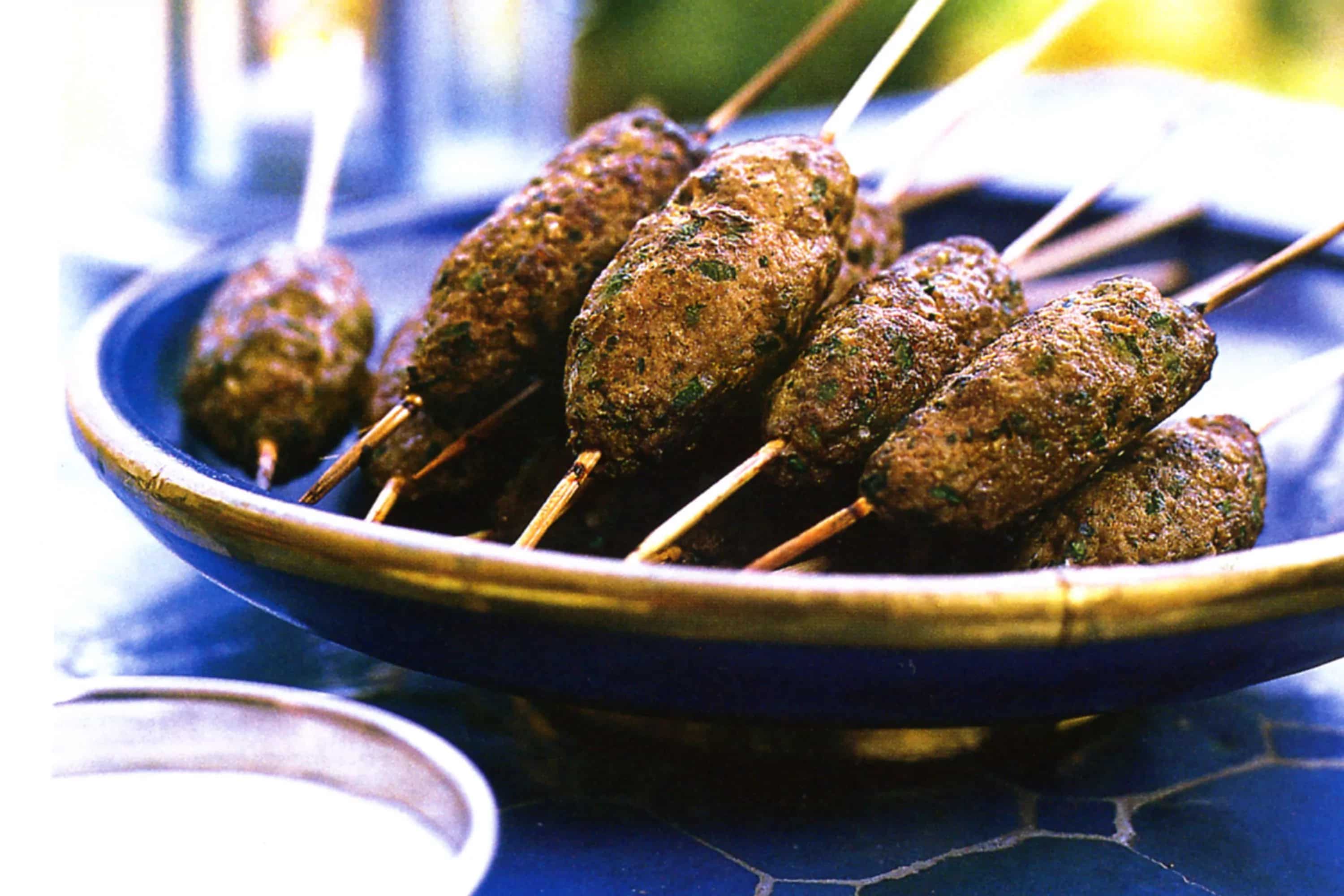 How to make Beef Kofta With Saffron Yoghurt Recipe