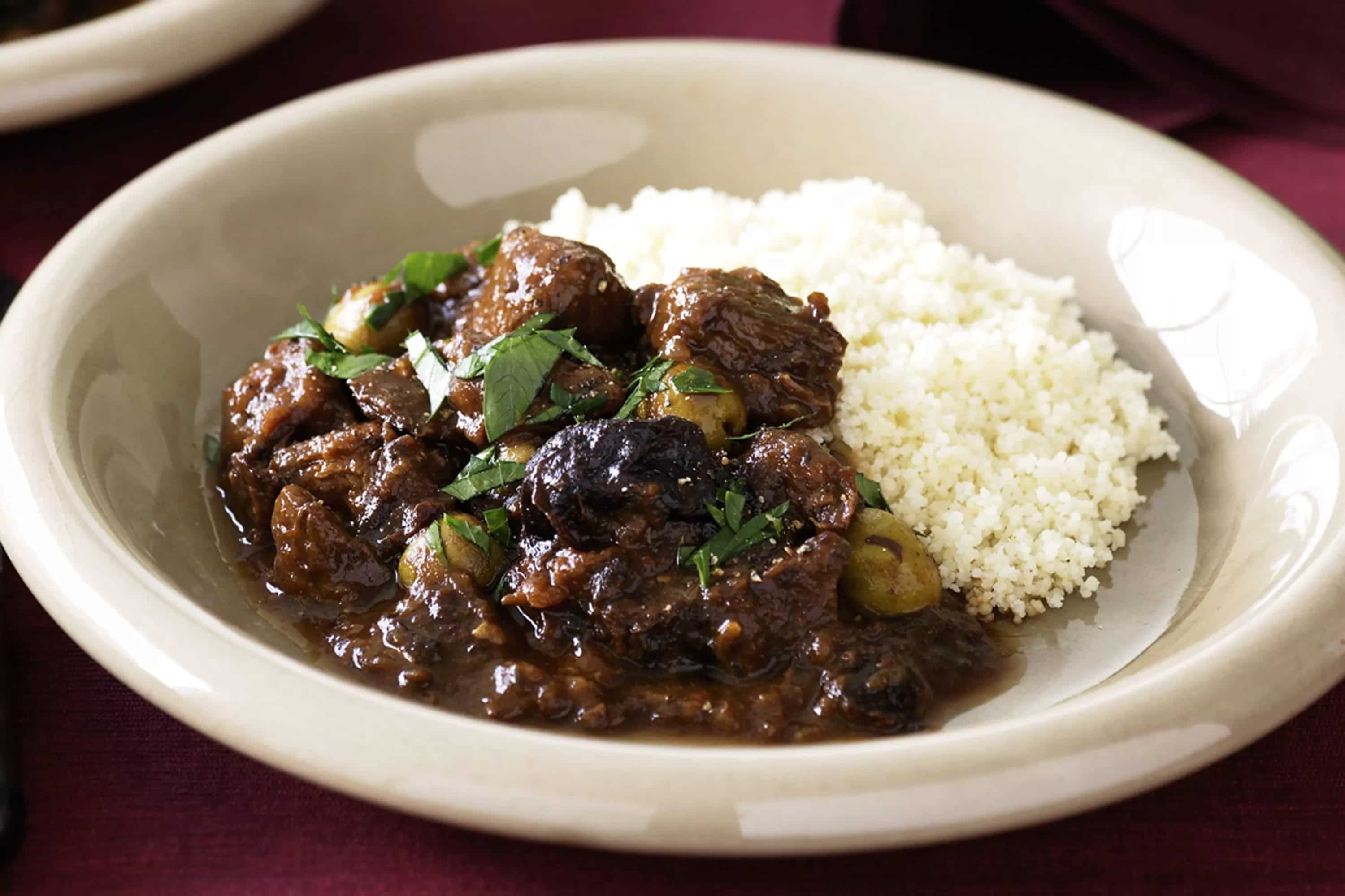 How to make Beef Prune And Orange Tagine Recipe