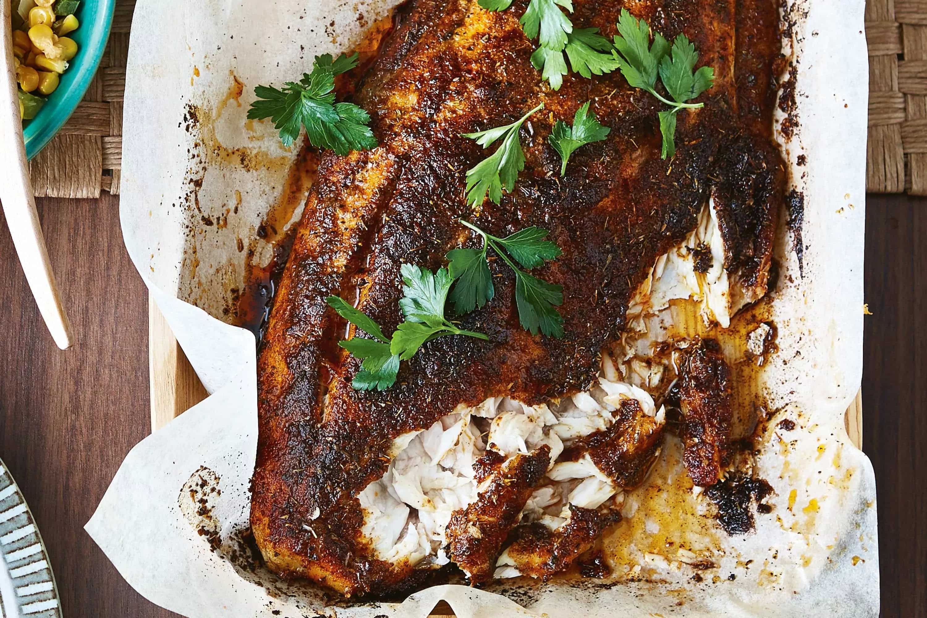 How to make Blackened Fish With Creole Sauce Recipe