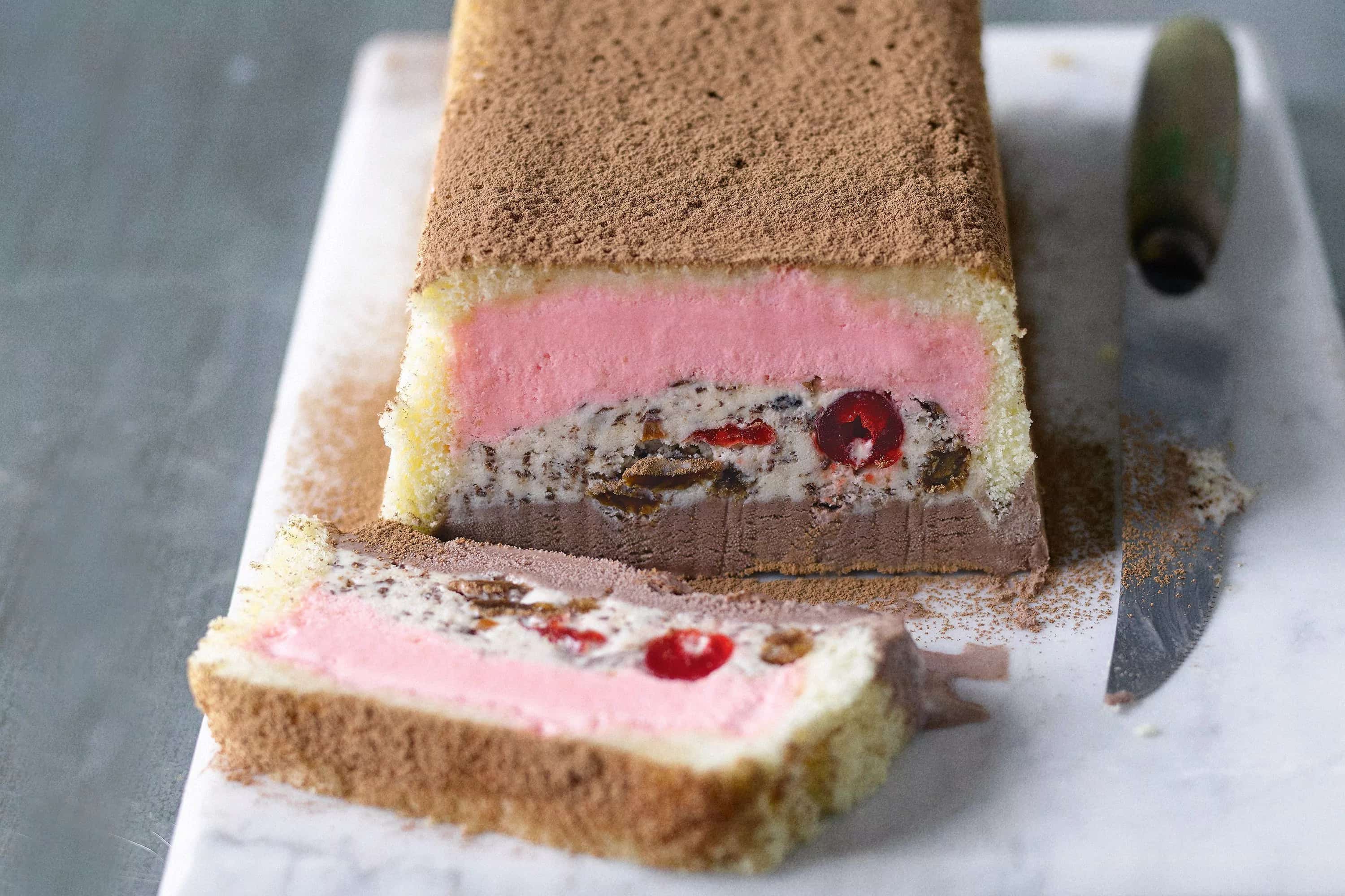 How to make Cassata Ice-cream Cake Recipe