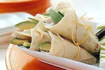 How to make Chicken And Avocado Tortilla Cones Recipe