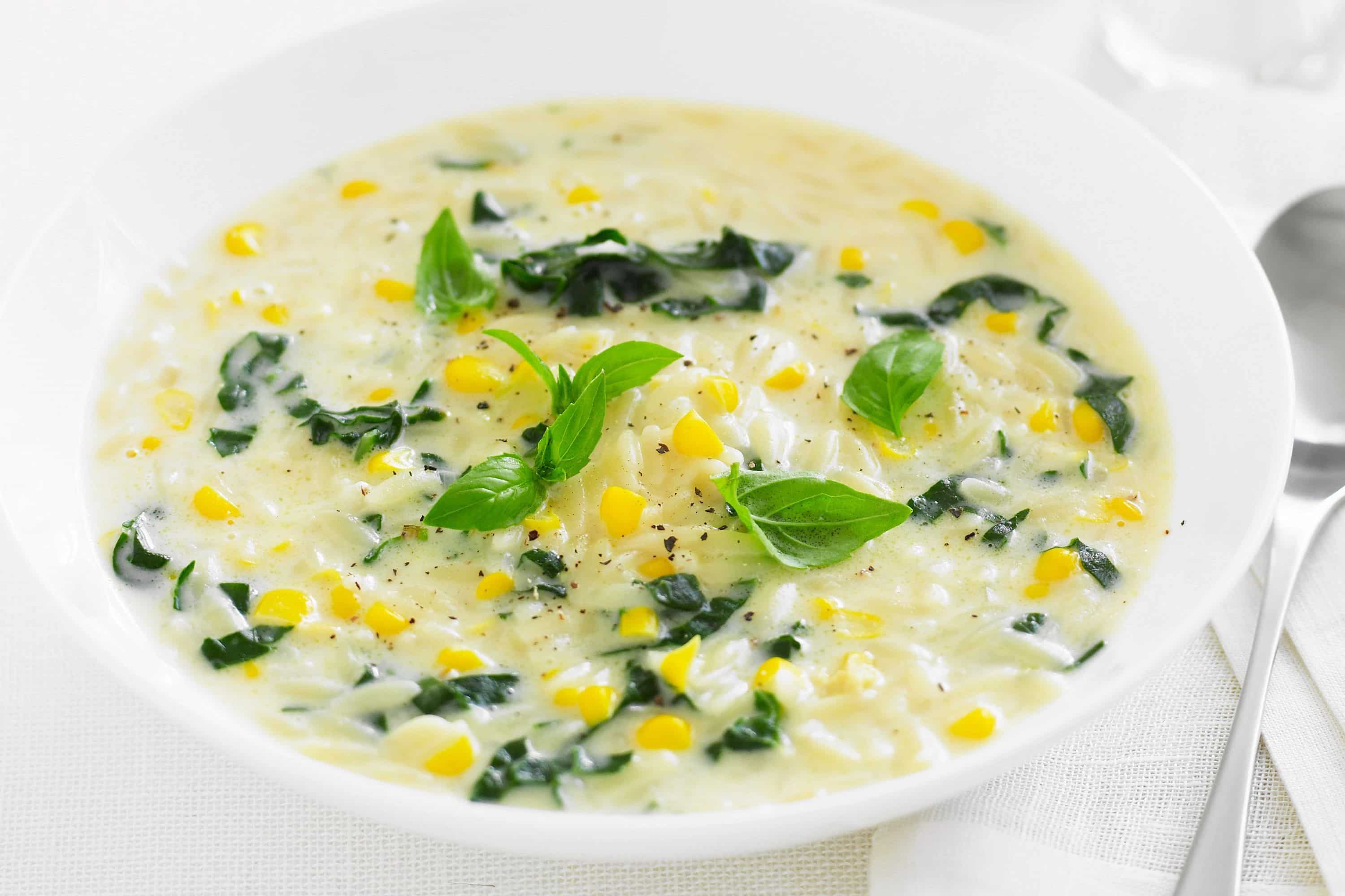How to make Chicken Corn And Risoni Soup Recipe