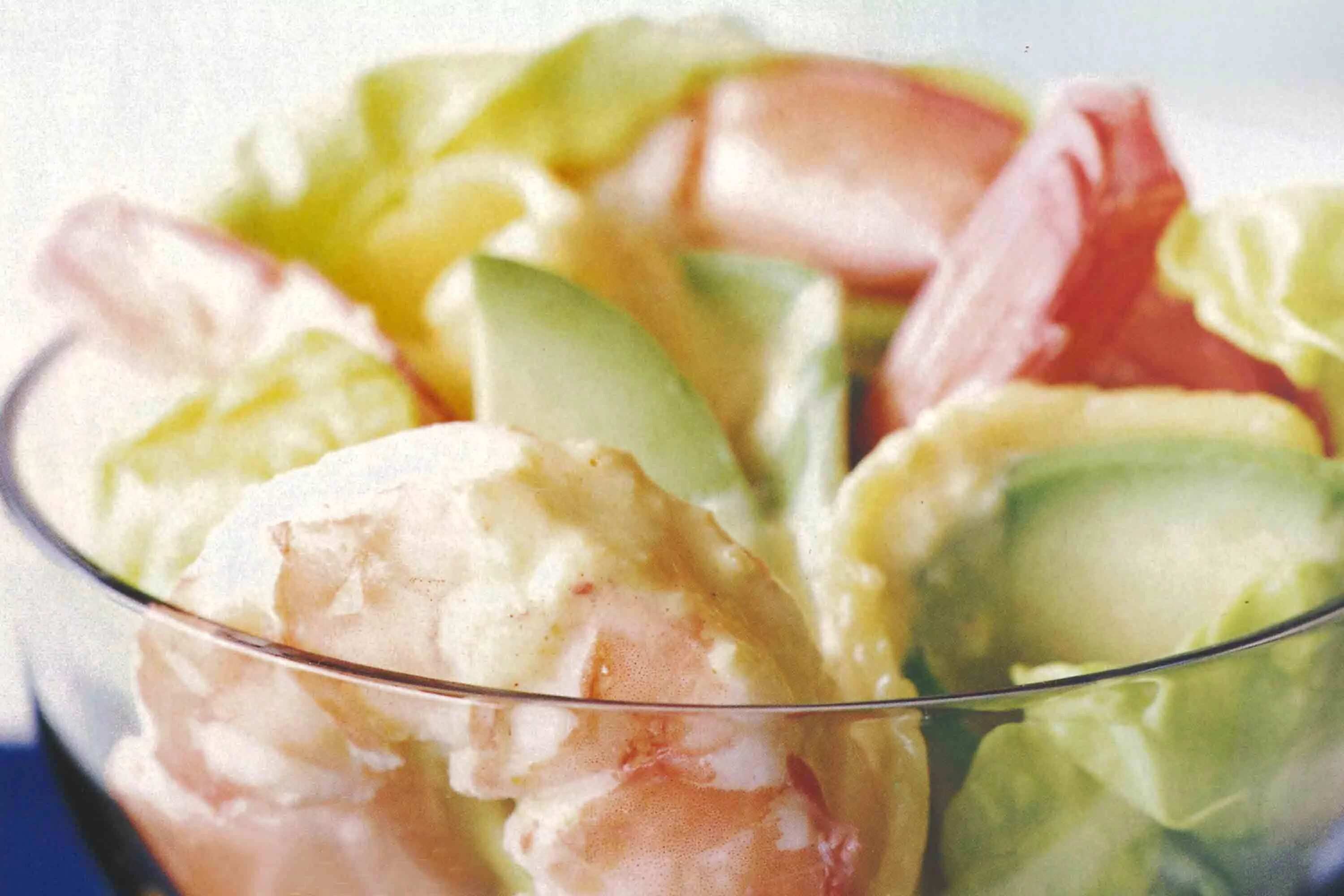How to make Coronation Prawn Cocktail Recipe