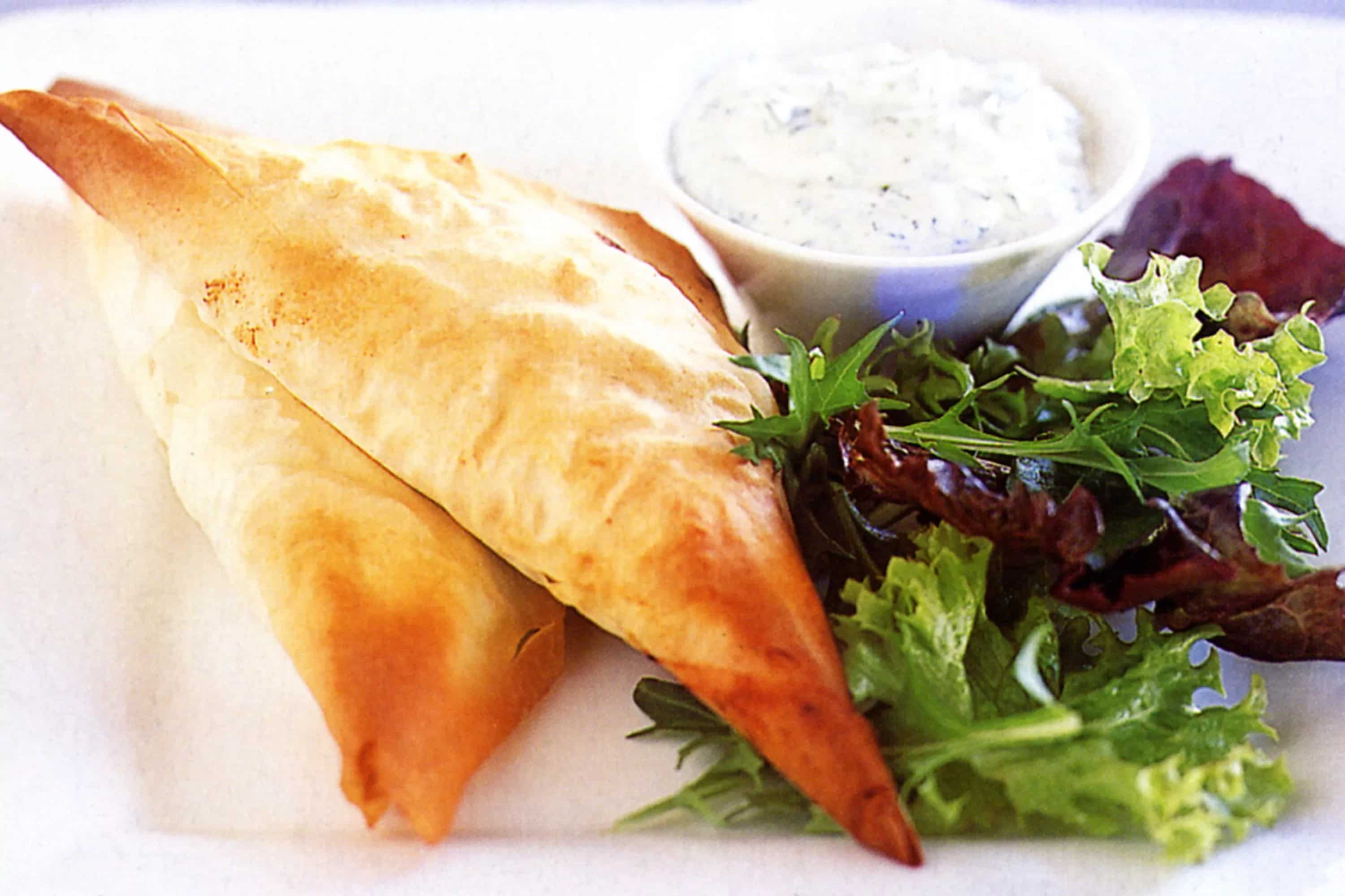 How to make Filo Lamb Triangles Recipe