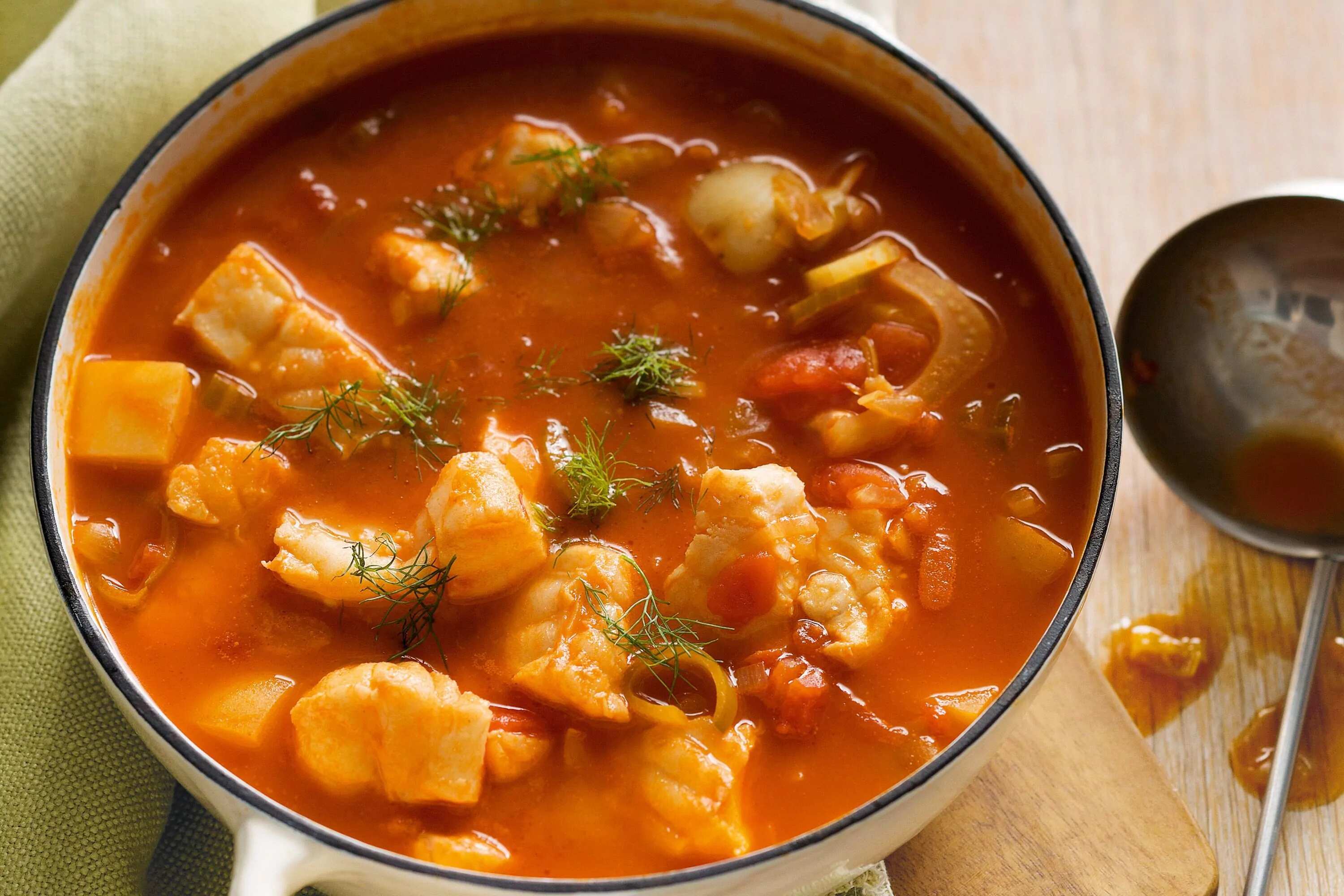 How to make Fish Saffron And Tomato Stew Recipe