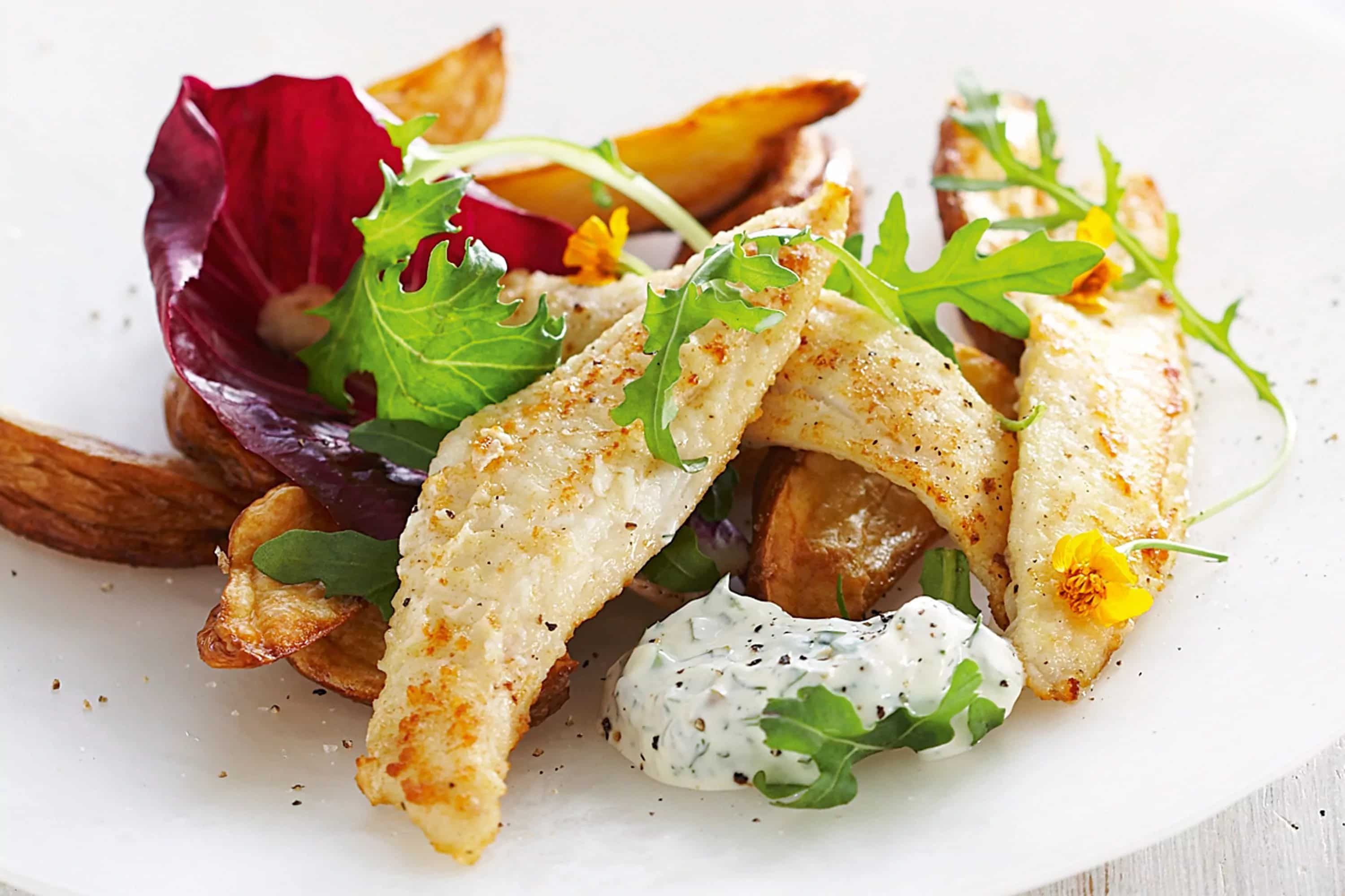 How to make Flathead Fillets With Yoghurt Tartare Sauce Recipe