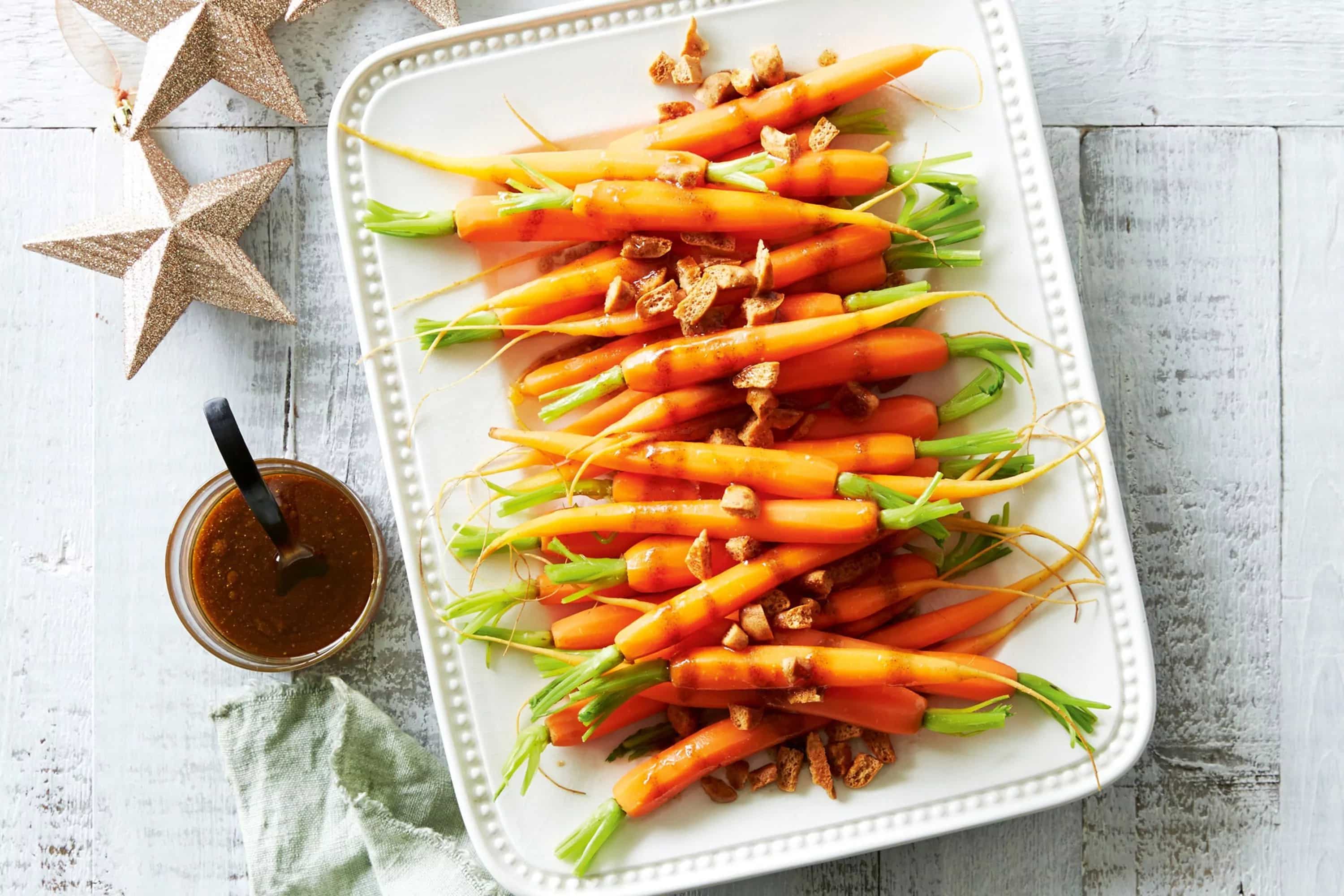 How to make Gingerbread-glazed Dutch Carrots Recipe