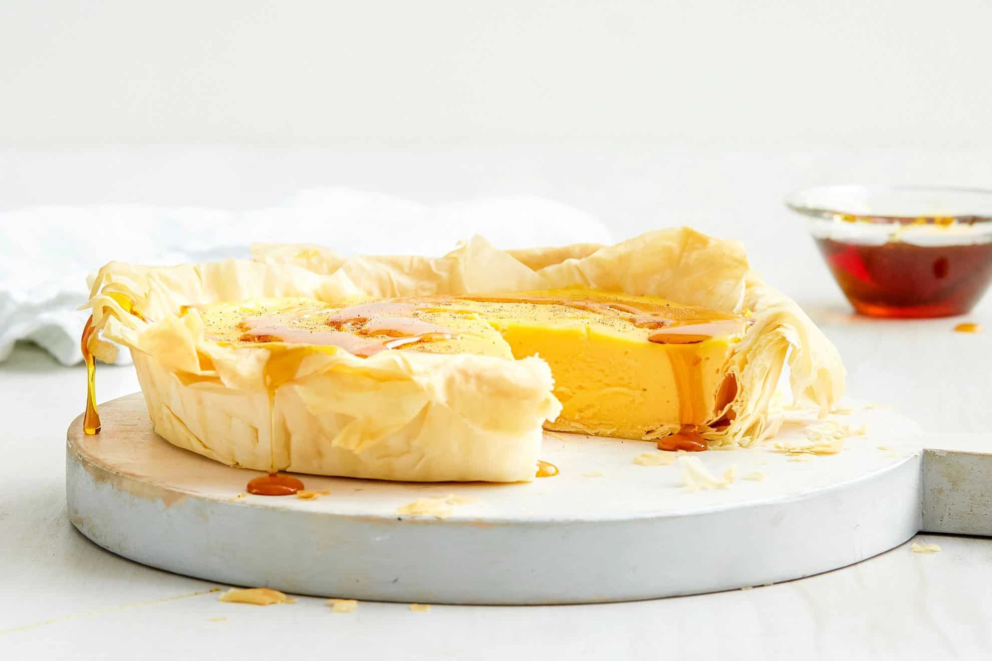 How to make Golden Syrup Custard Tart Recipe