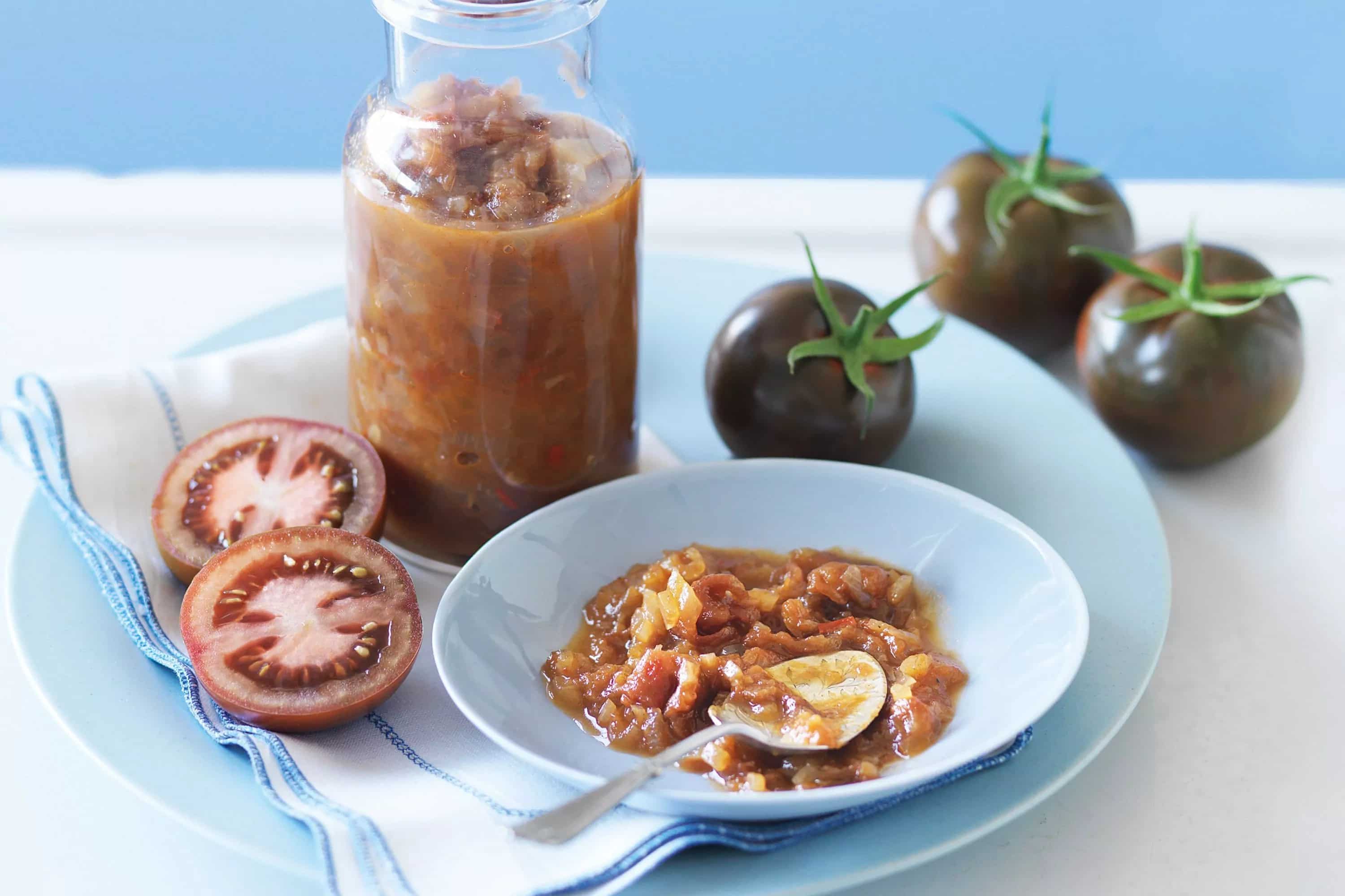 How to make Kumato And Chilli Relish Recipe