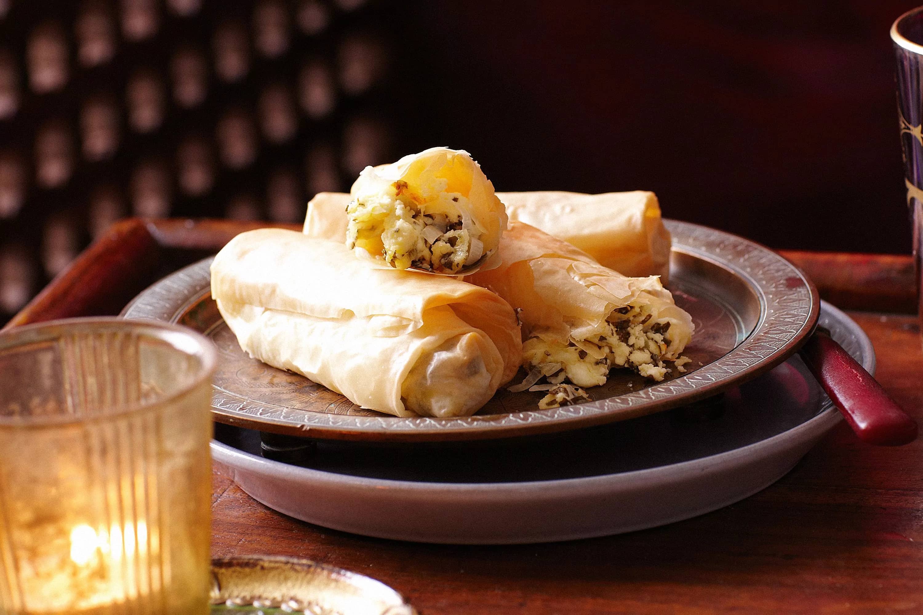 How to make Leek & Feta Filo Cigars Recipe