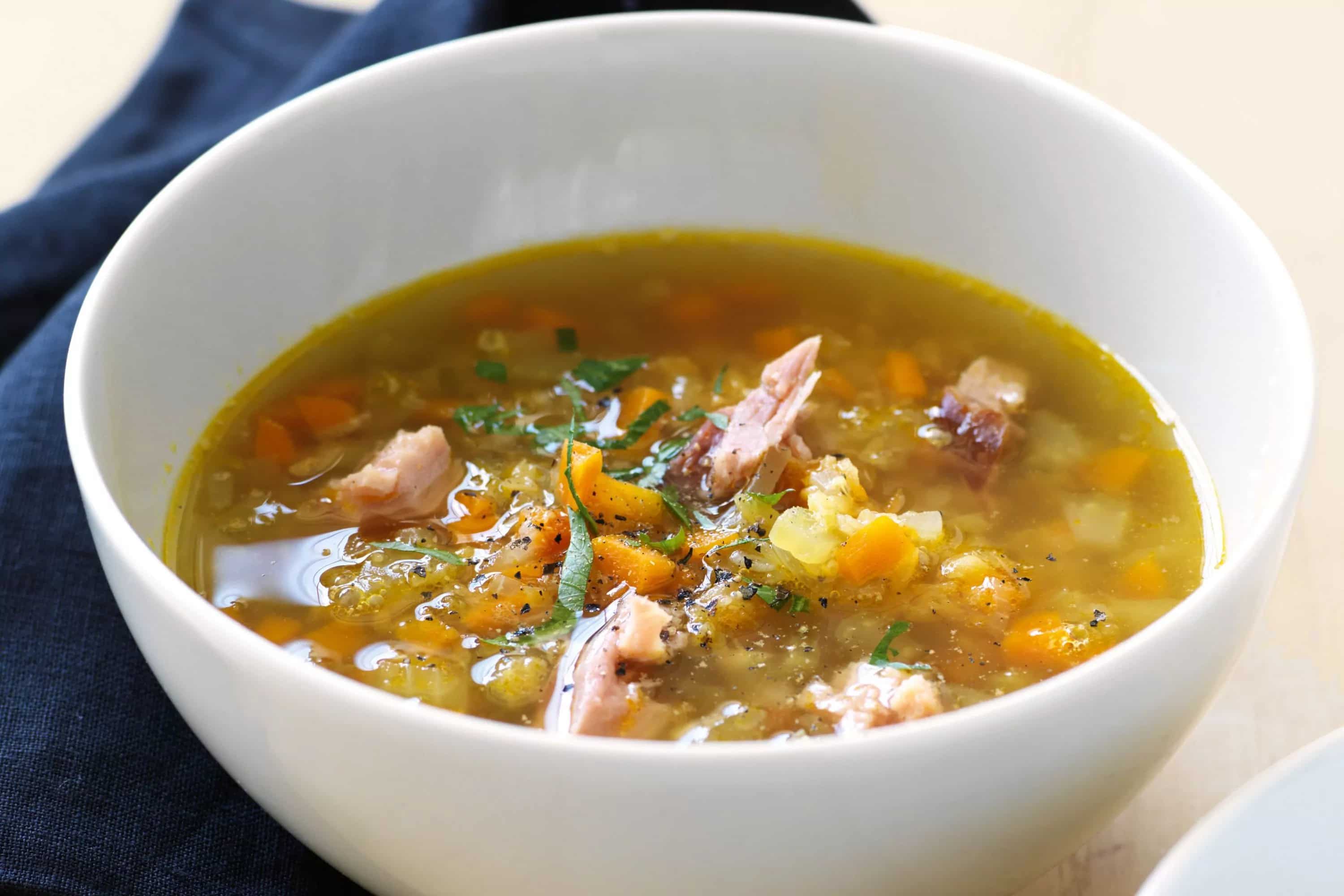 How to make Lower-gi Ham And Red Lentil Soup Recipe