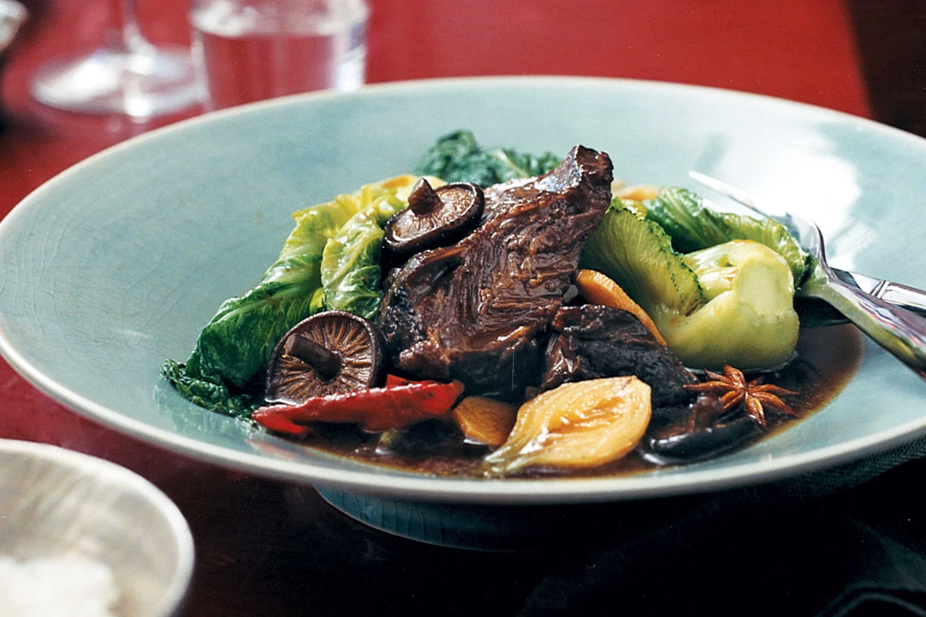 How to make Mandarin And Ginger Braised Beef Cheeks Recipe