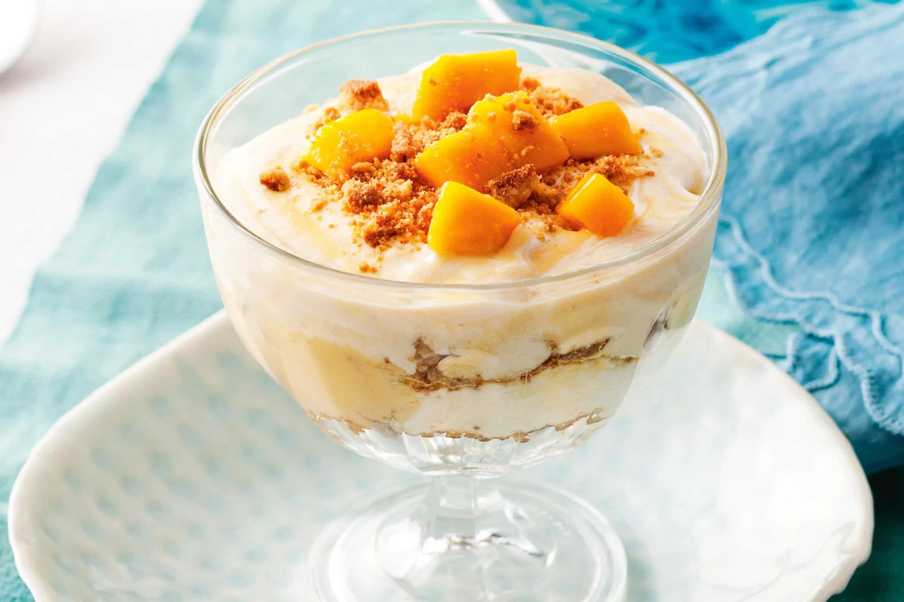 How to make Mango Coconut And Banana Parfaits Recipe
