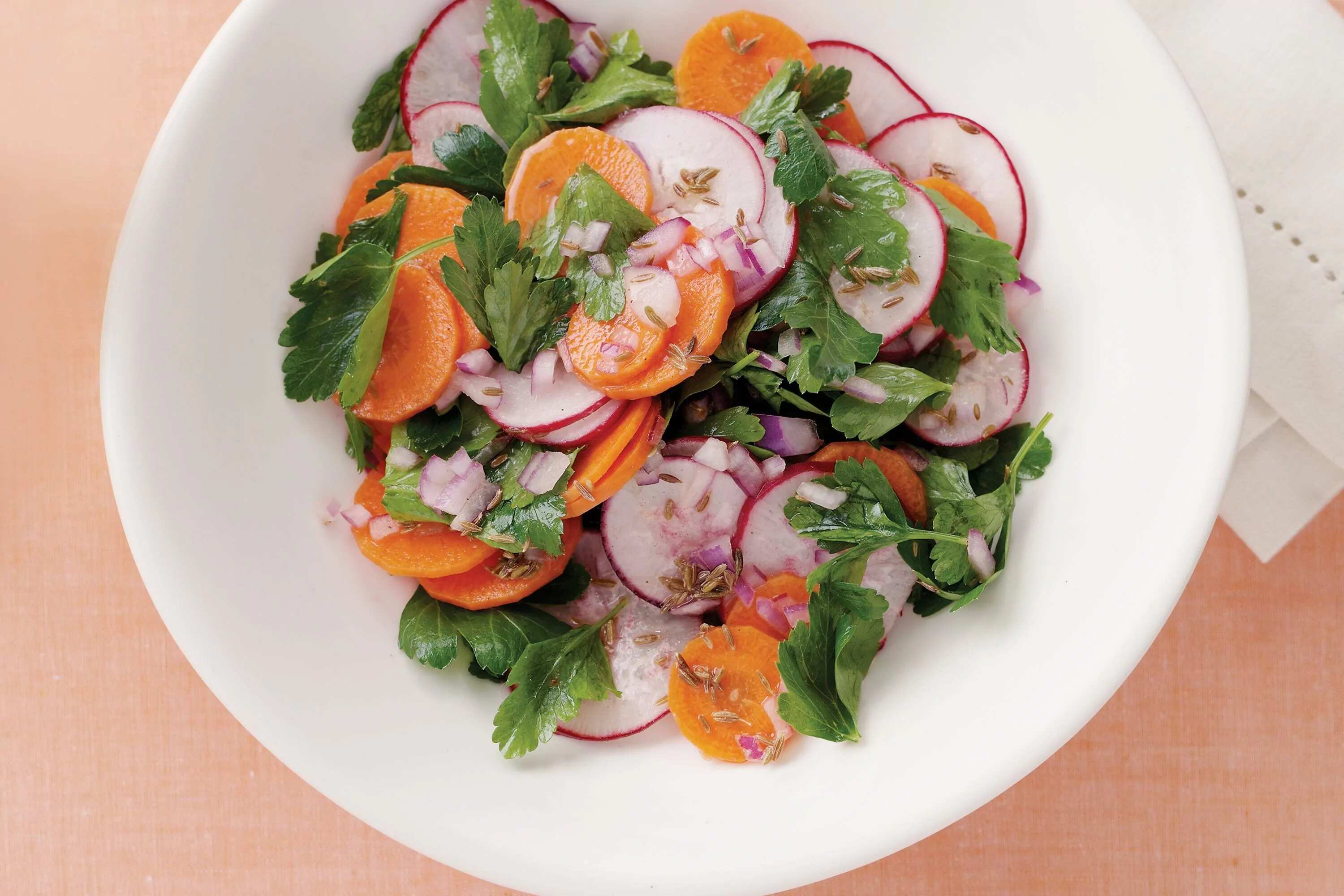 How to make Middle Eastern Carrot & Radish Salad Recipe