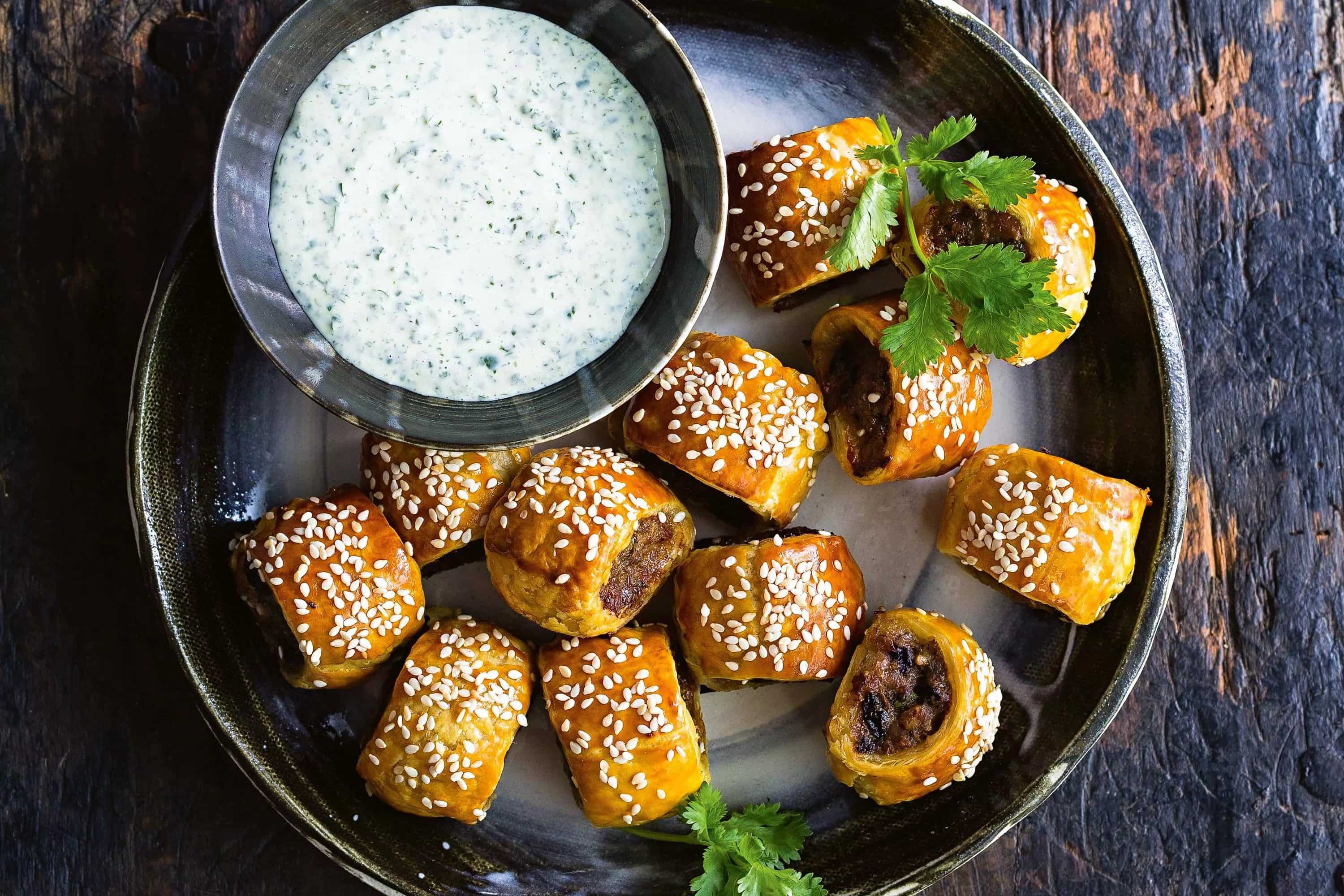 How to make Mini Masala Sausage Rolls Recipe
