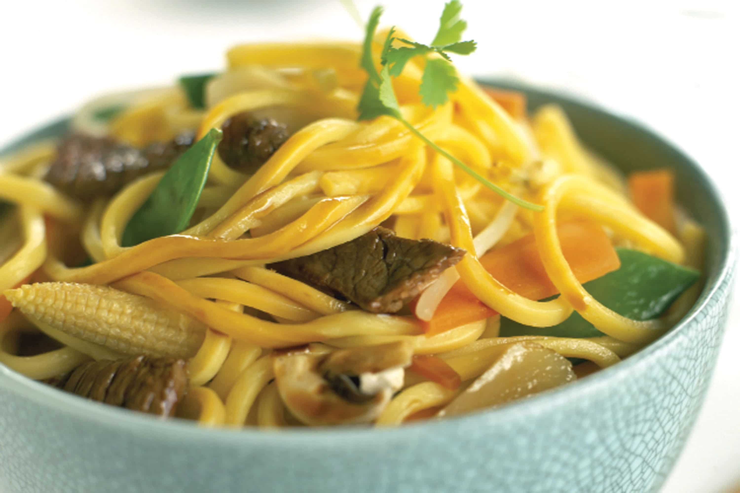 Mongolian Lamb Noodle Soup