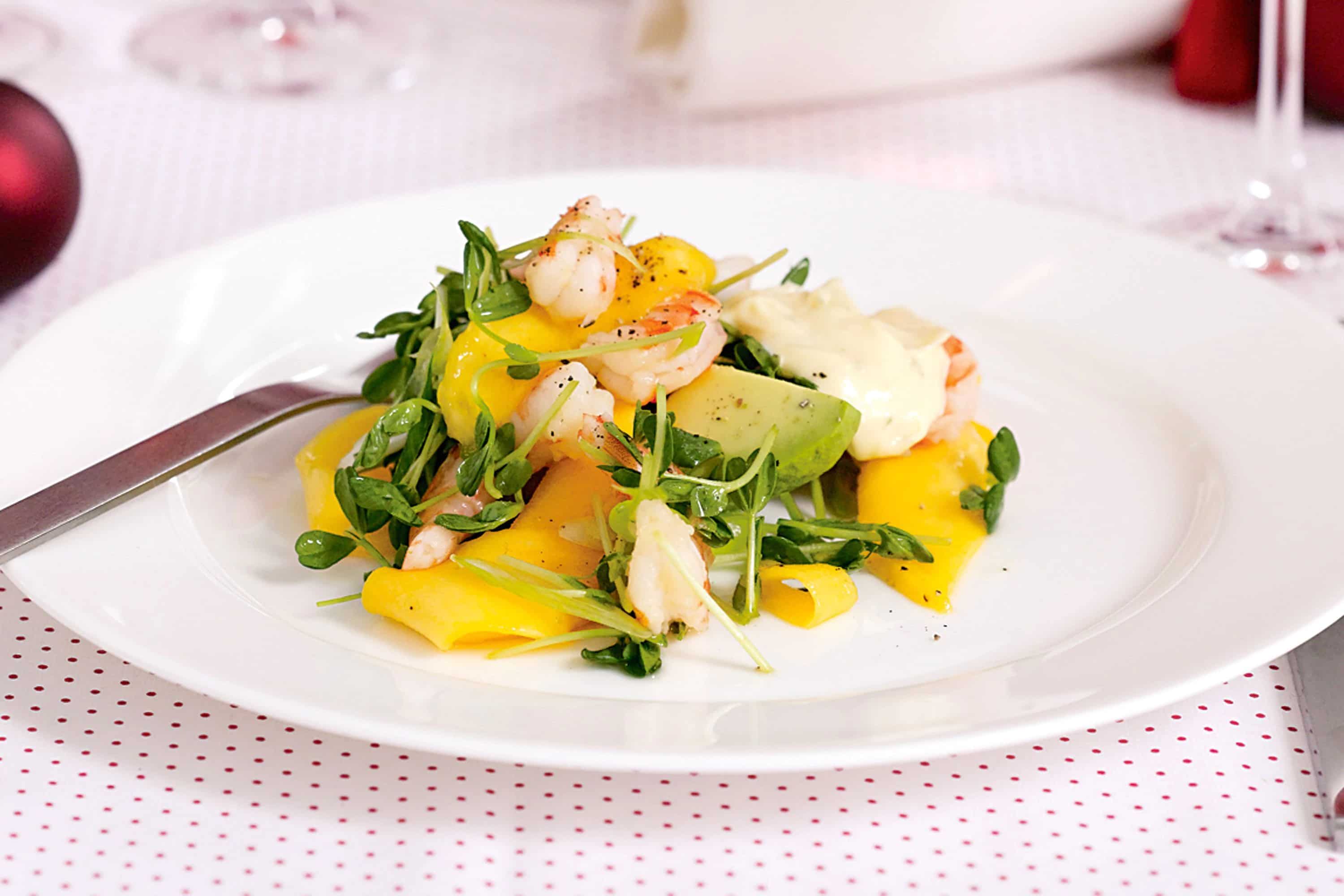 How to make Prawn And Mango Cocktail Recipe