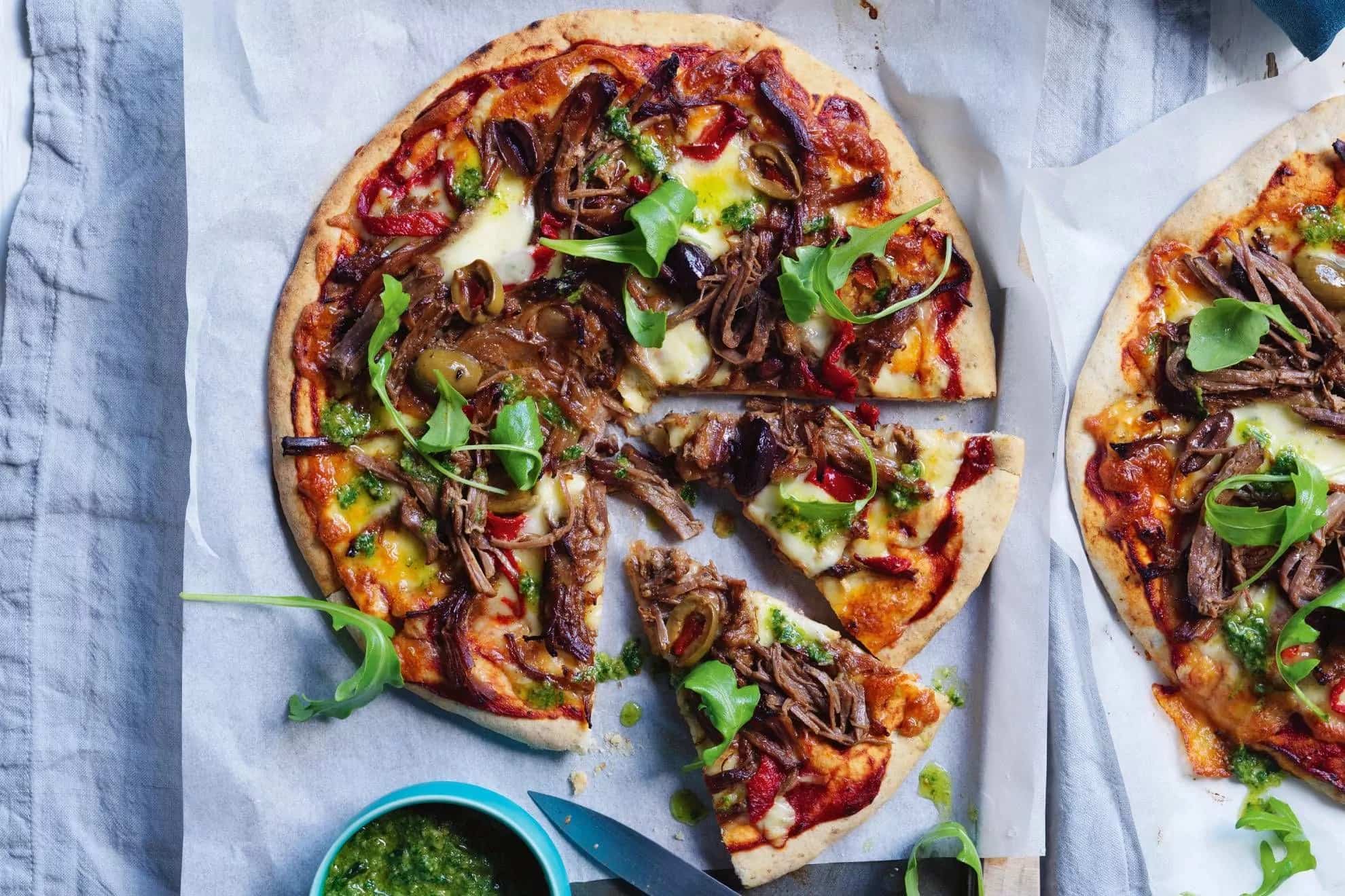 How to make Pulled Beef Pizza Recipe