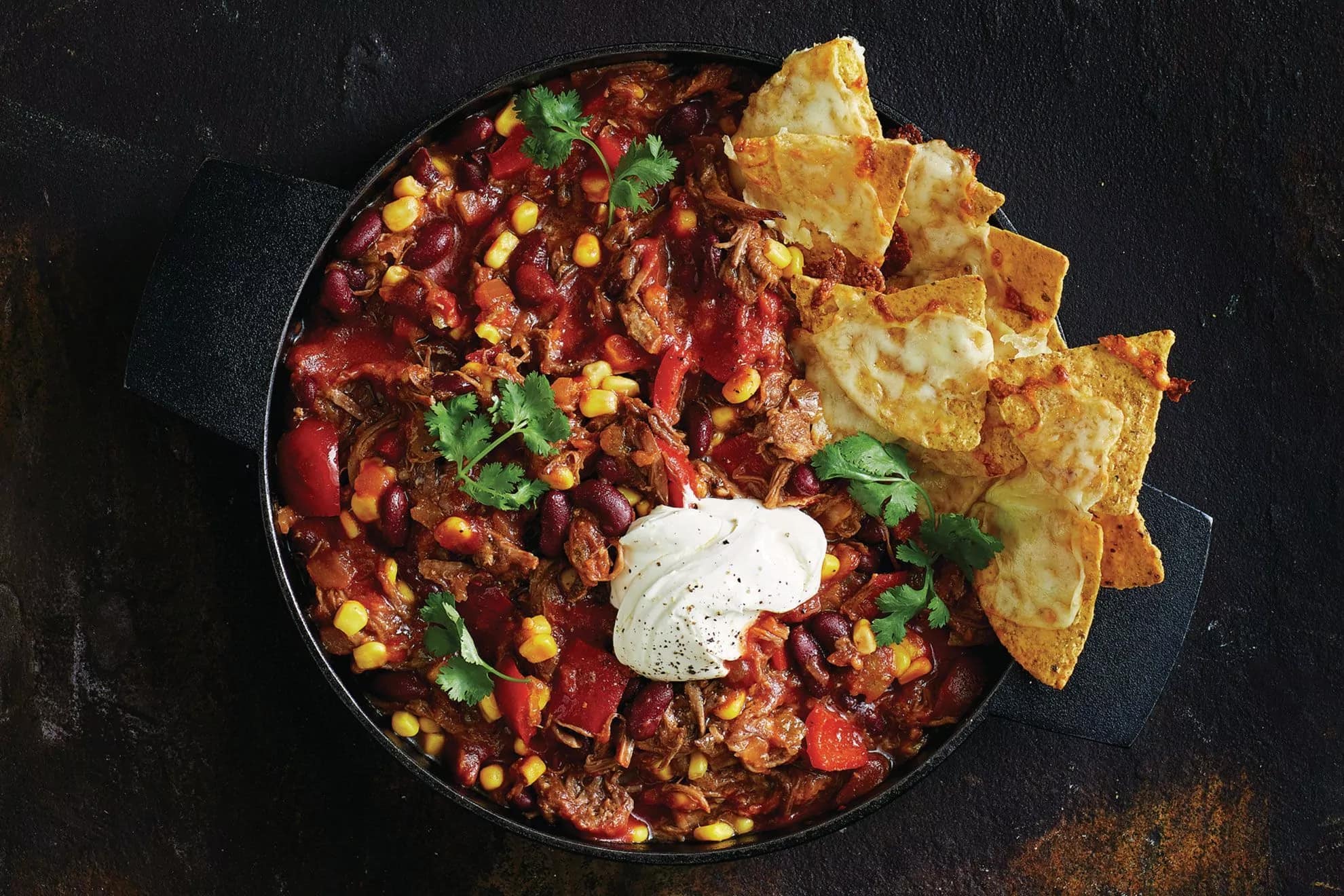How to make Pulled Mexican Beef With Cheesy Corn Chips Recipe