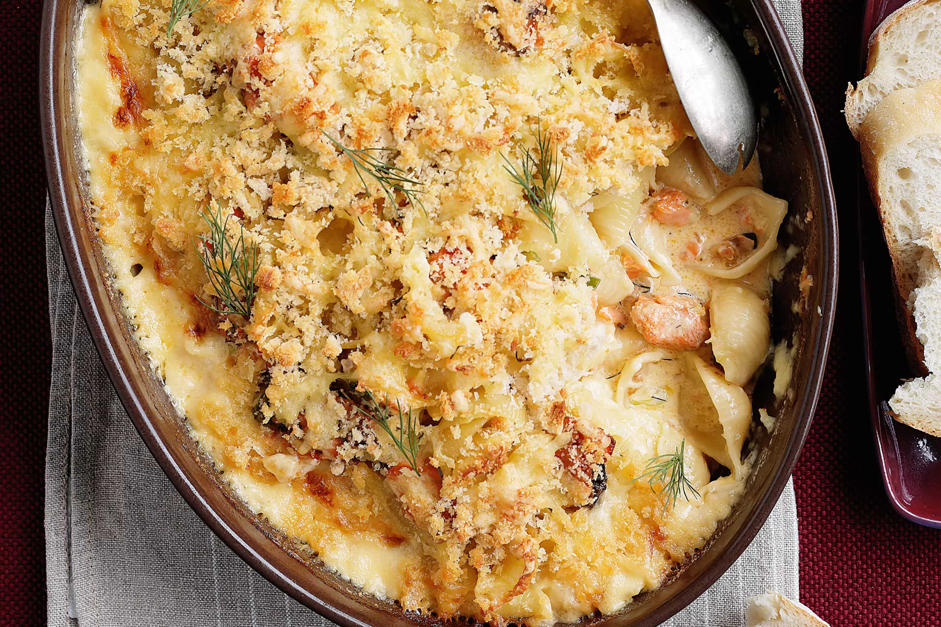 How to make Salmon And Lemon Pasta Bake Recipe