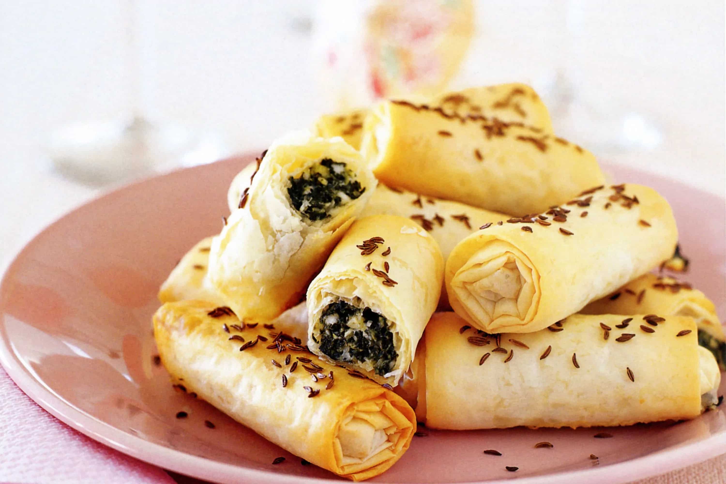 How to make Silverbeet And Feta Rolls Recipe