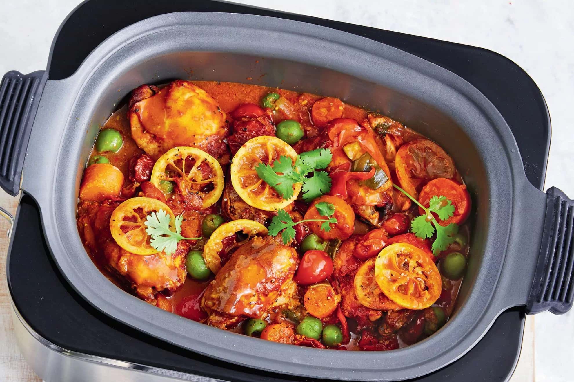 How to make Slow Cooker Moroccan Chicken Recipe