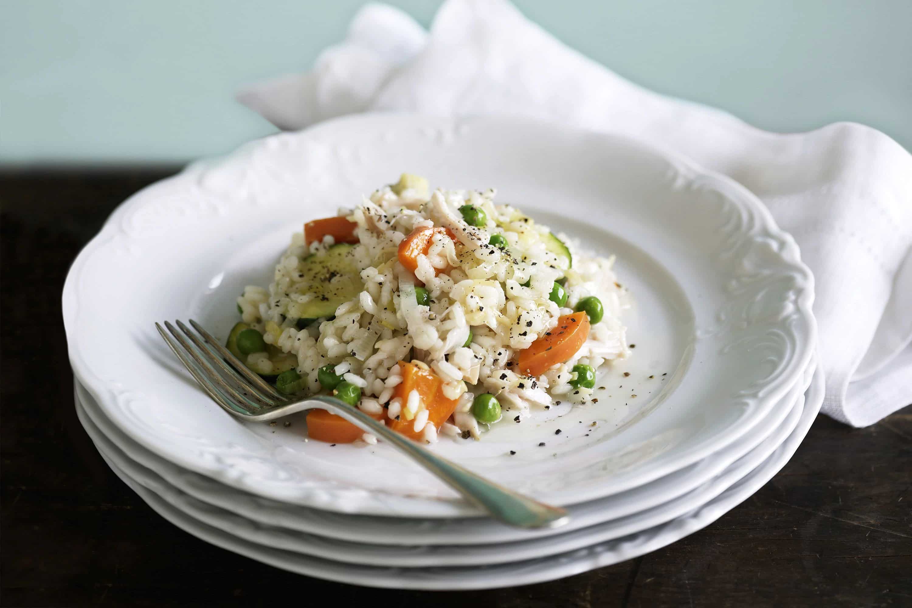 How to make Smoked Chicken Risotto Recipe