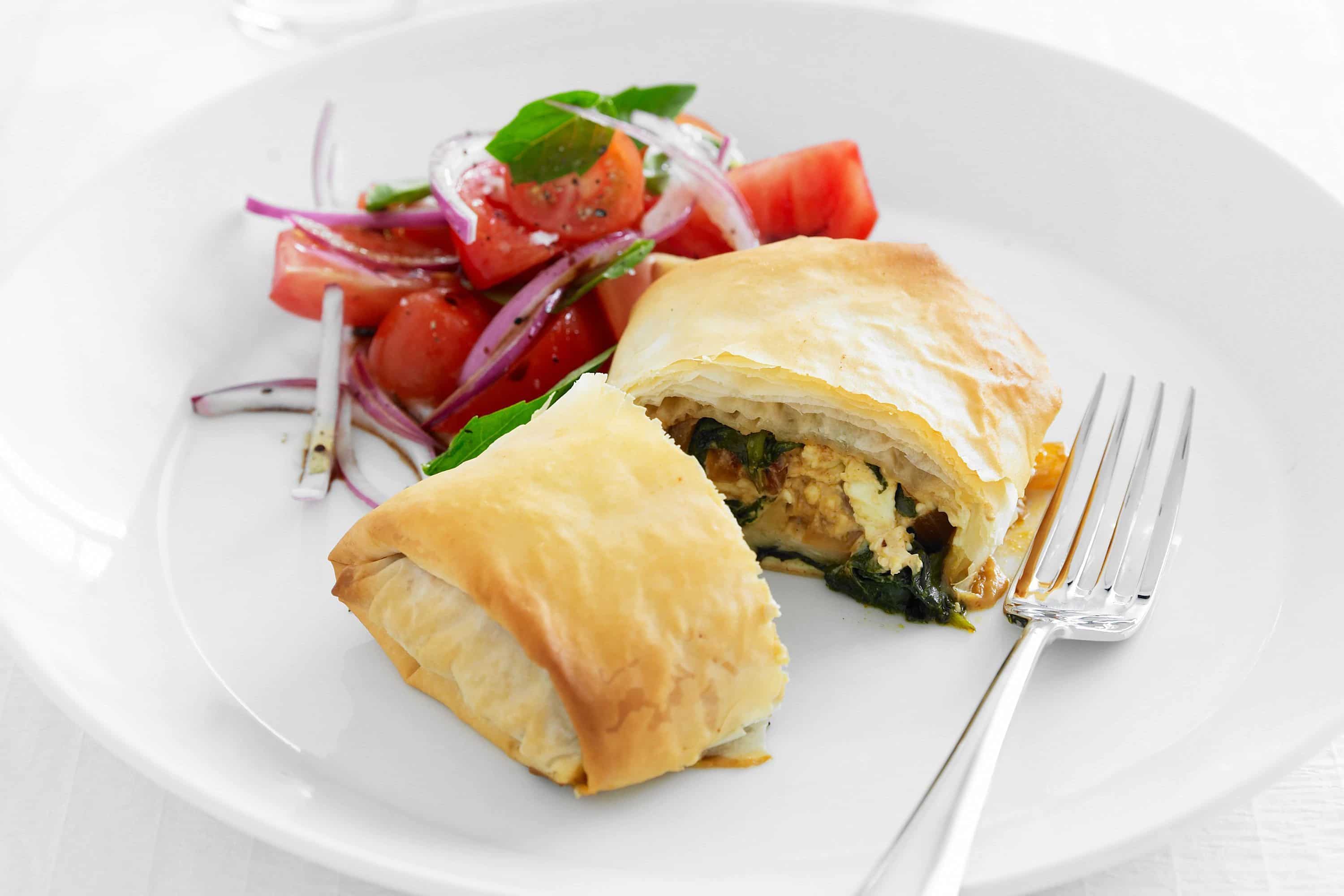 How to make Spinach And Feta Rolls Recipe