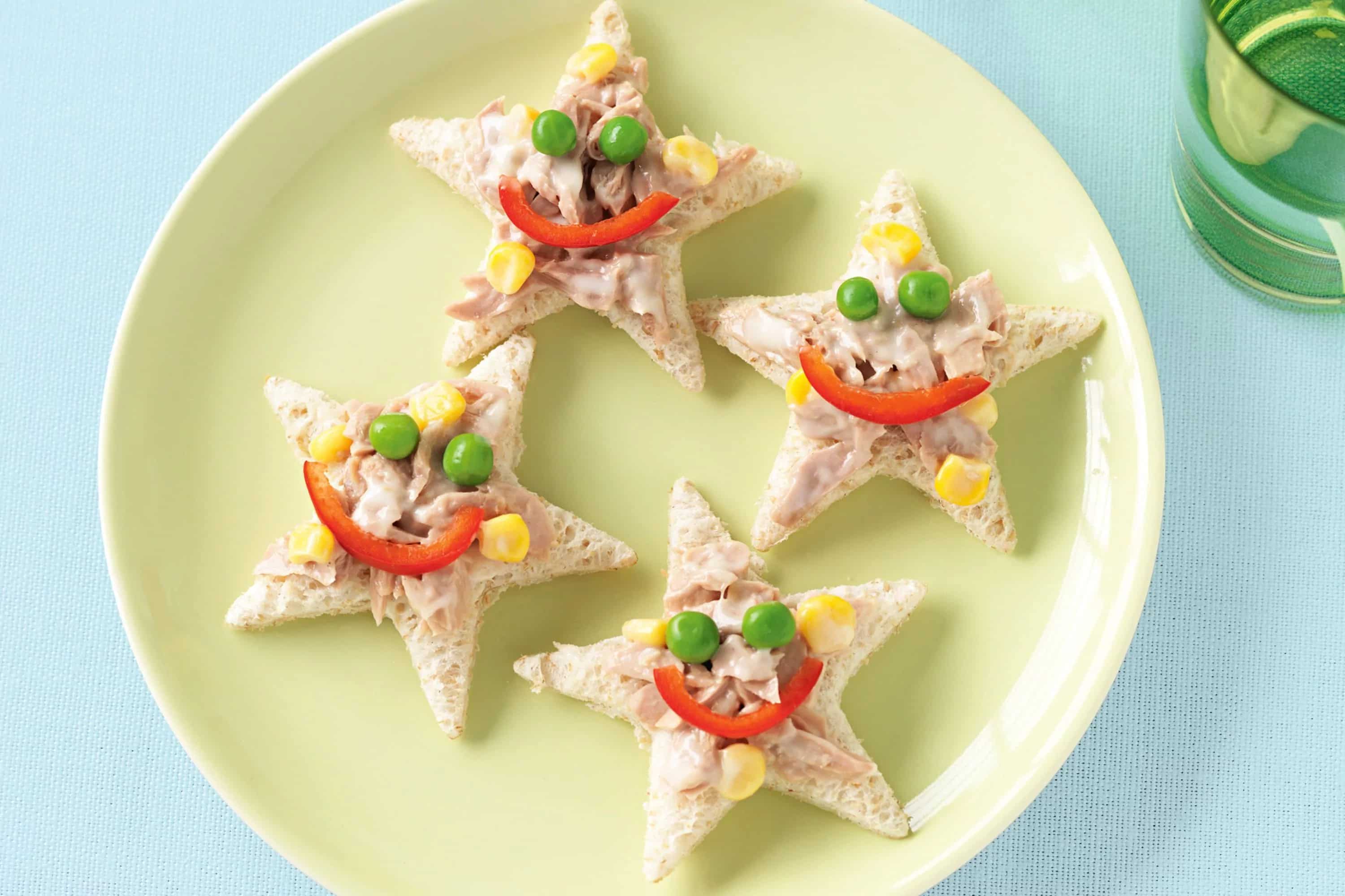 How to make Starfish Sandwiches Recipe