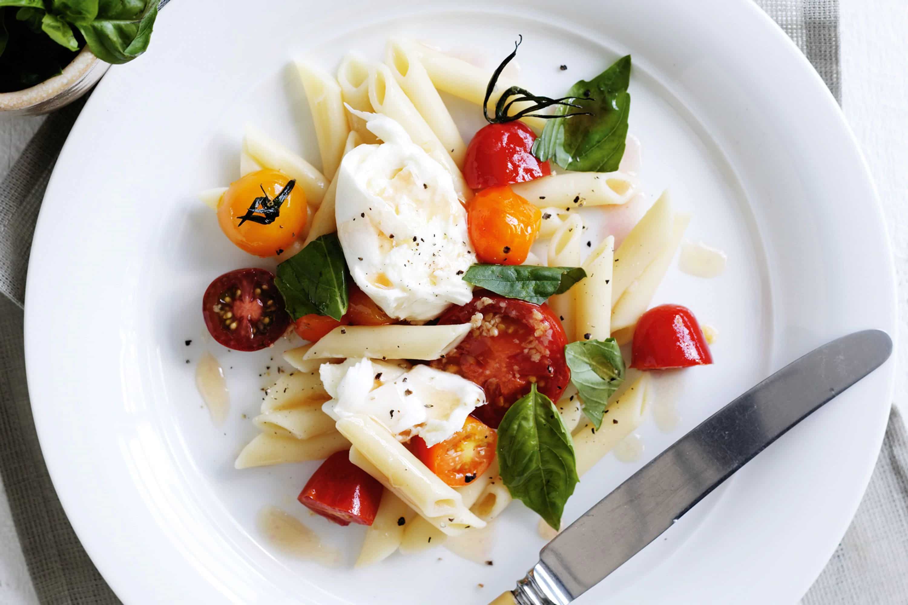 How to make Tomato Bocconcini Pasta Recipe