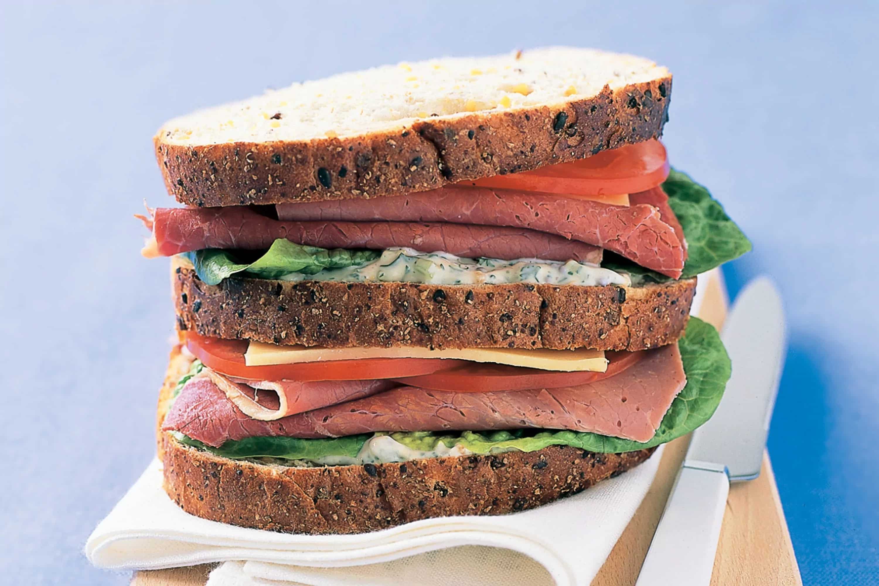 How to make Triple Decker Sandwich Recipe