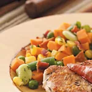 How to make Bacon Vegetable Medley Recipe