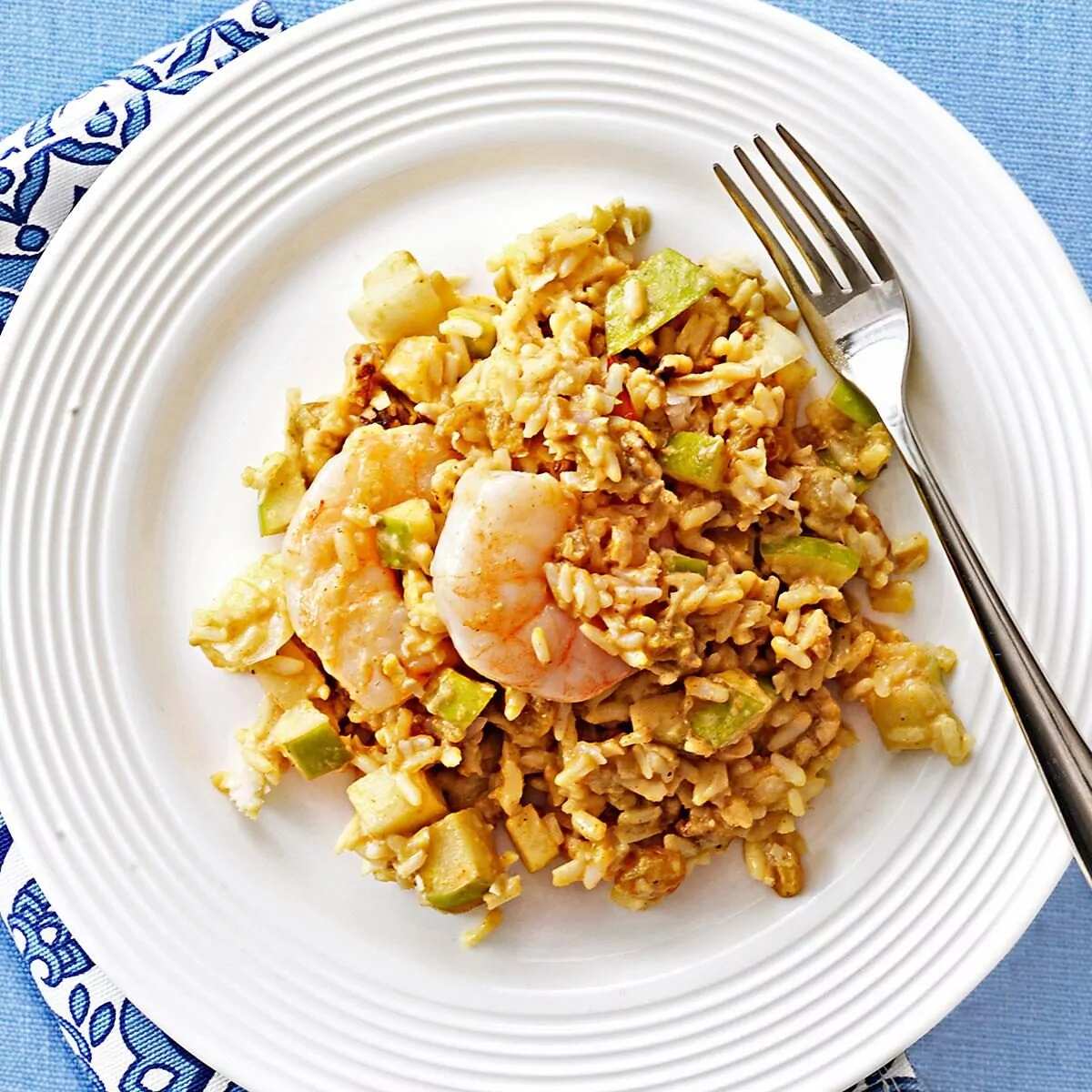 How to make Bombay Rice With Shrimp Recipe