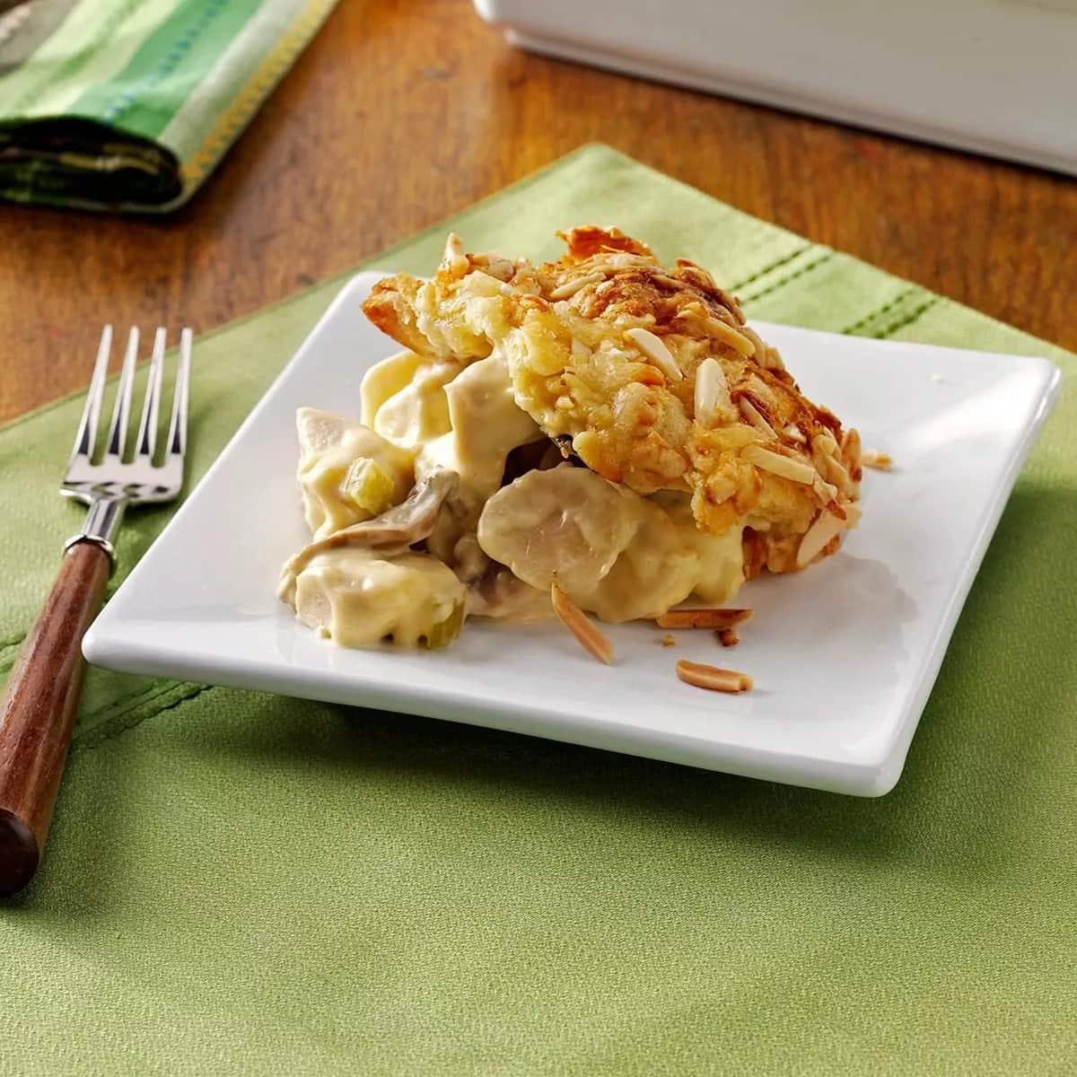 How to make Chicken Crescent Amandine Recipe