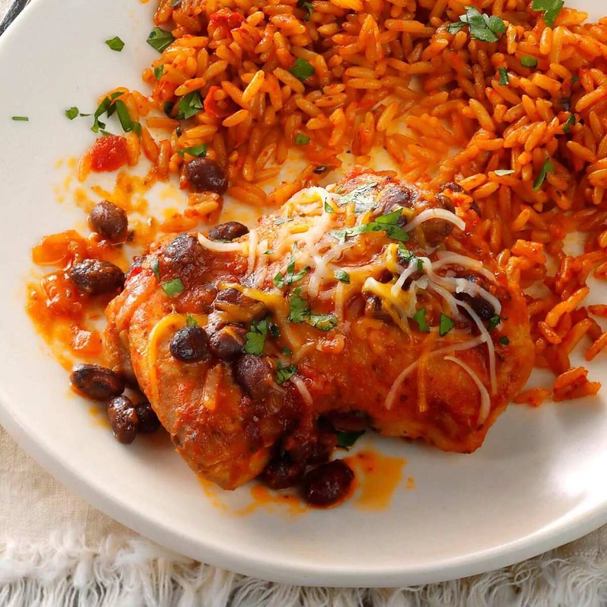 How to make Chipotle Chicken With Spanish Rice Recipe