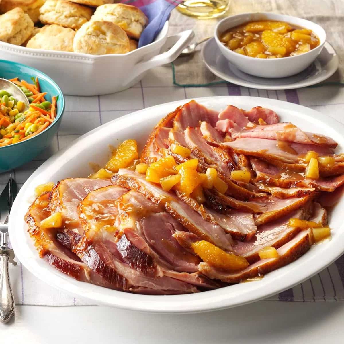 How to make Citrus-spice Glazed Ham Recipe