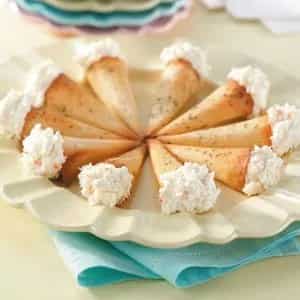 How to make Crab-stuffed Cones Recipe