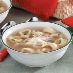 How to make Garlic-basil Tortellini Soup Recipe