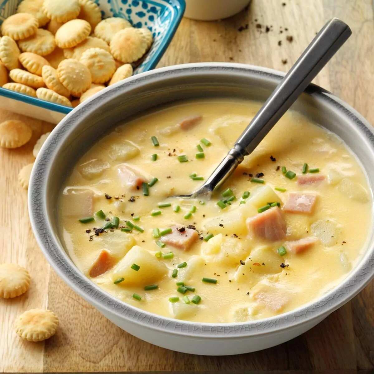 How to make Ham & Cheese Chowder Recipe