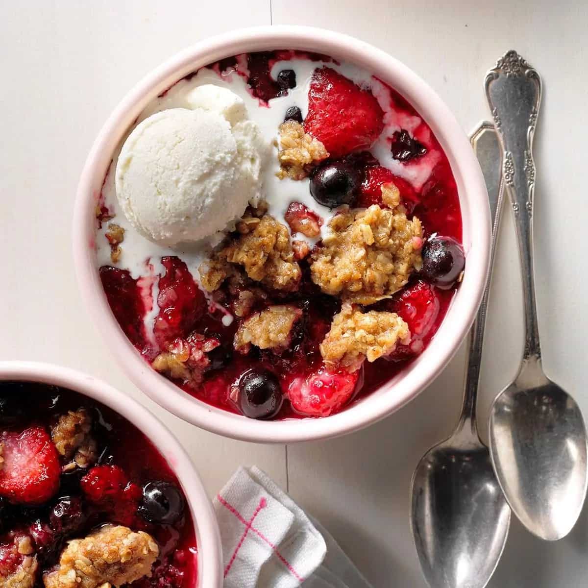 How to make Jumbleberry Crumble Recipe