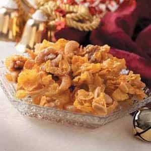 How to make Mixed Nut-cornflake Brittle Recipe